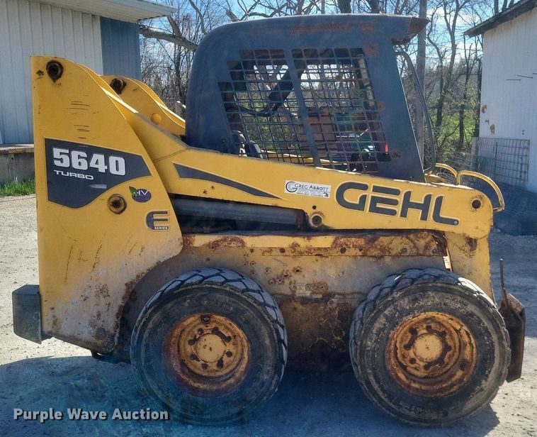 Gehl 5640 Turbo skid steer loader in Jackson, MO | Item MJ9035 for sale ...