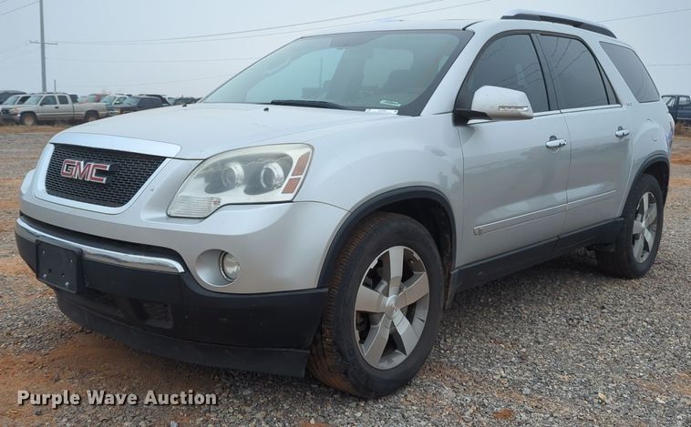 2009 GMC Acadia SUV in Weatherford, OK | Item NZ9390 for sale | Purple Wave