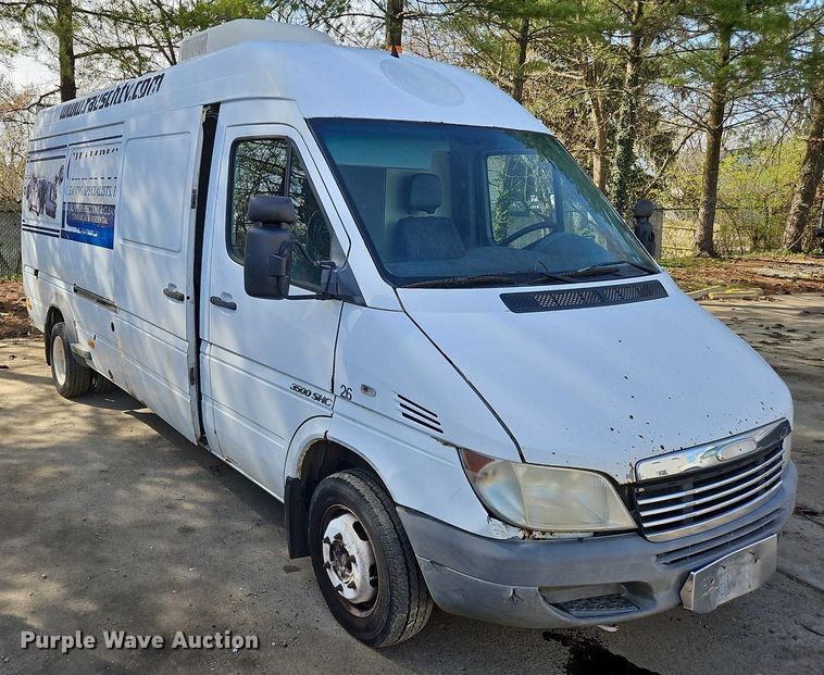 2006 Freightliner Sprinter 3500 SHC sewer inspection van in Cincinnati ...