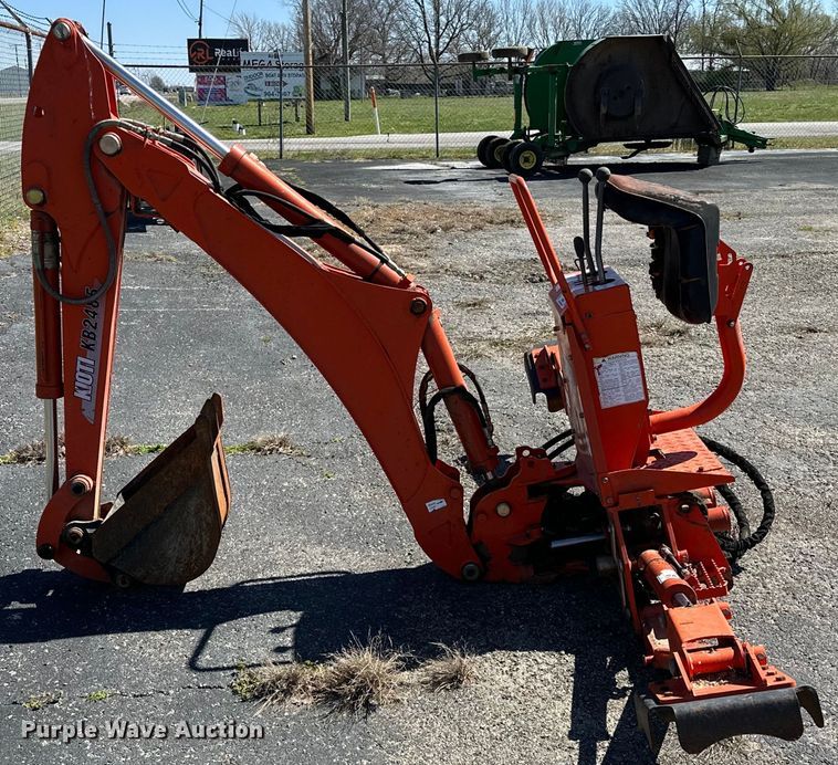 Kioti KB2485 backhoe attachment in Grove, OK | Item OM9299 sold ...