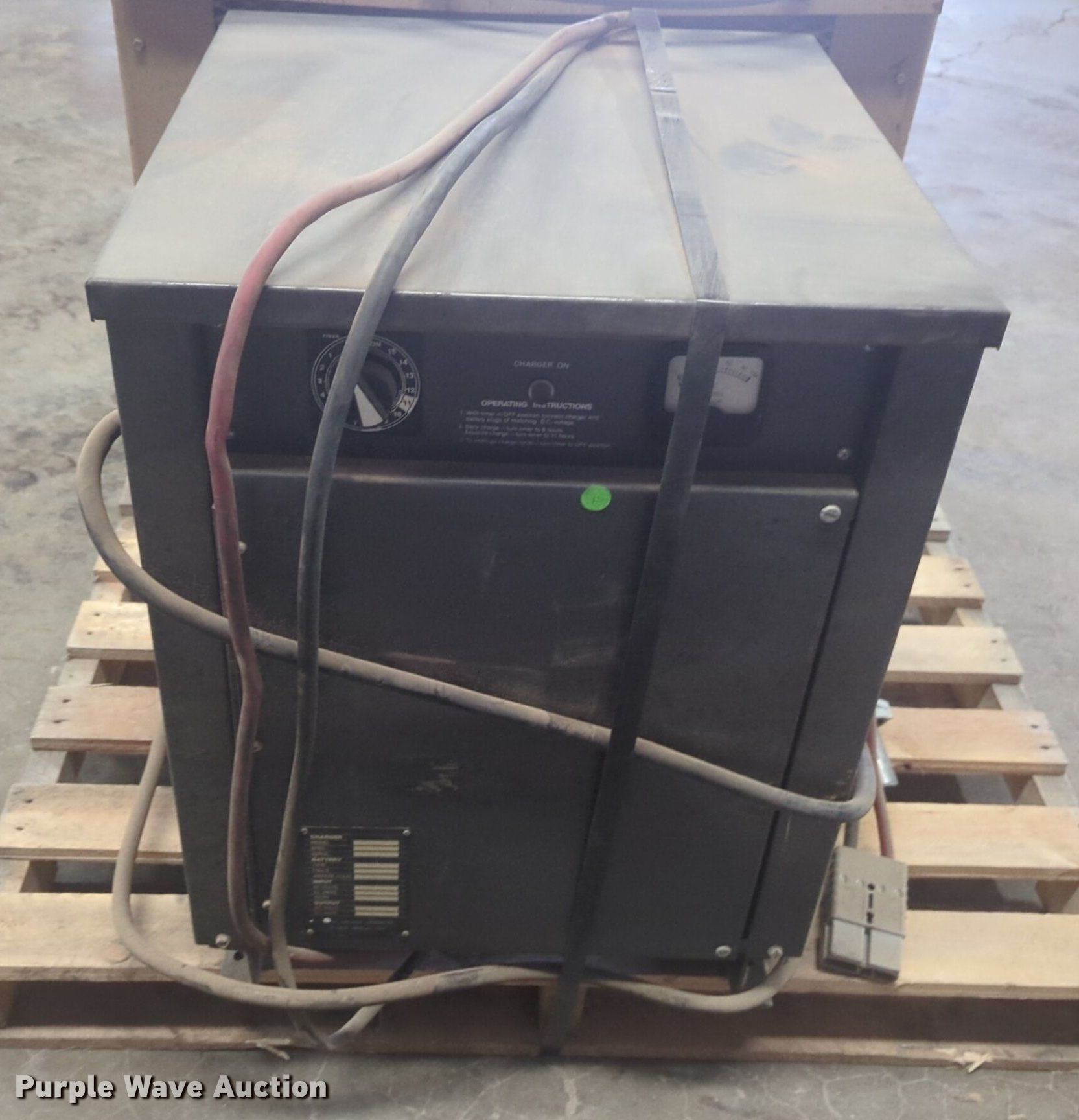 (2) forklift chargers in Oklahoma City, OK | Item NG9342 sold | Purple Wave