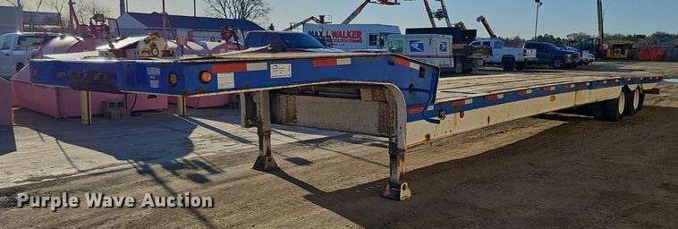 2006 Landoll Corporation 930E drop tilt deck equipment trailer in Omaha ...
