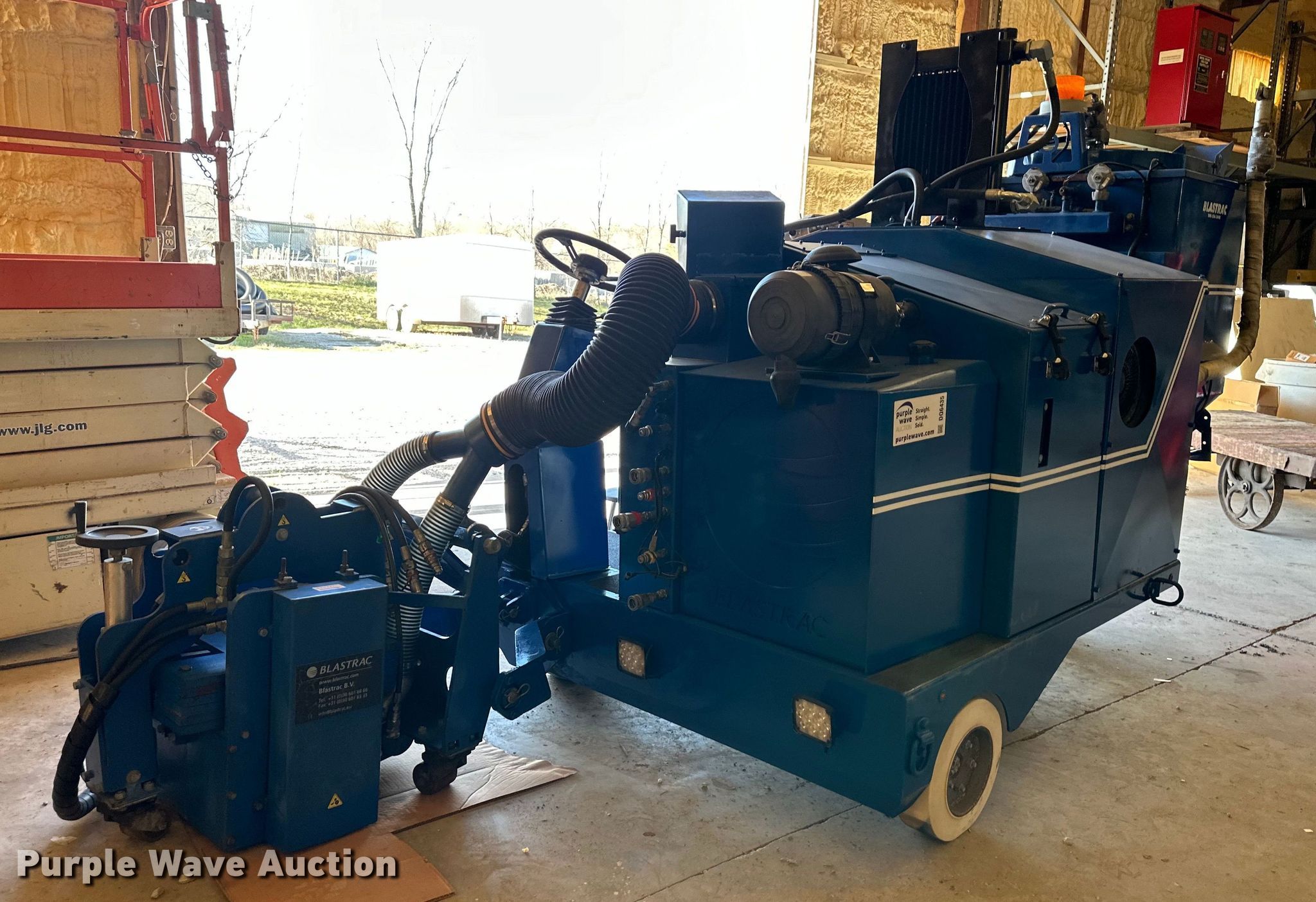 2008 Blastrac BMP-335A concrete shot blaster in Tonganoxie, KS | Item ...