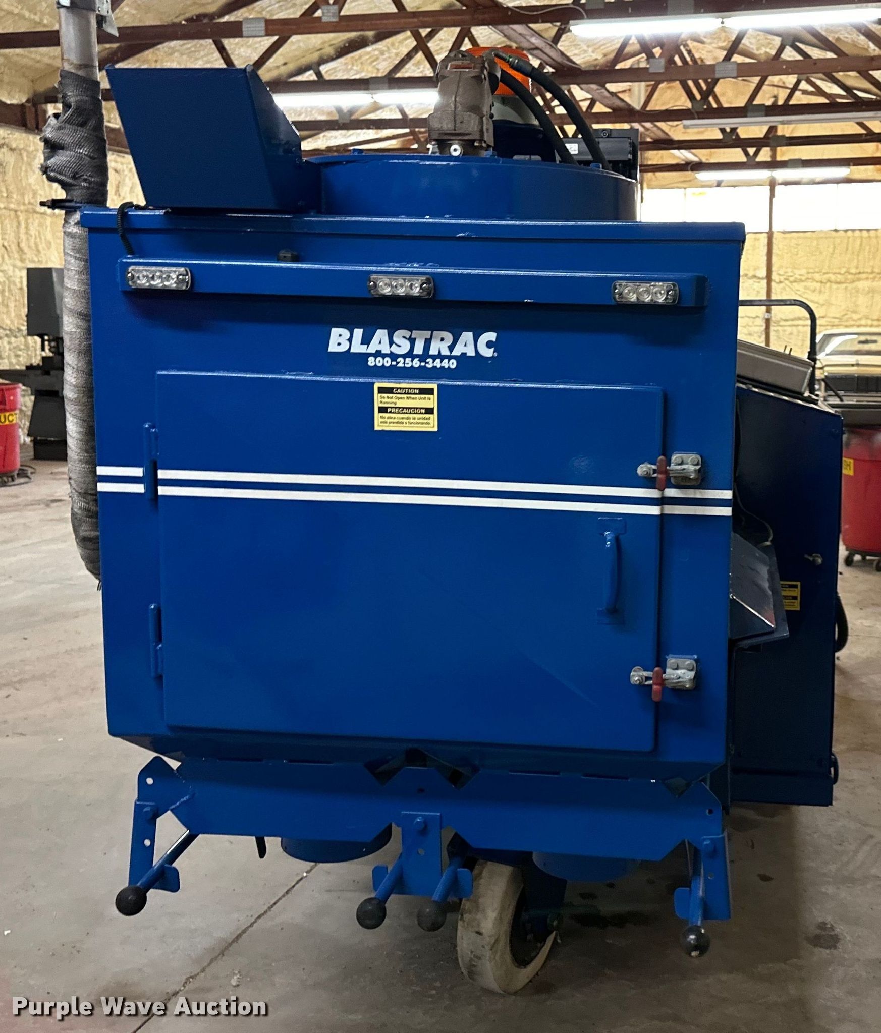2008 Blastrac BMP-335A concrete shot blaster in Tonganoxie, KS | Item ...
