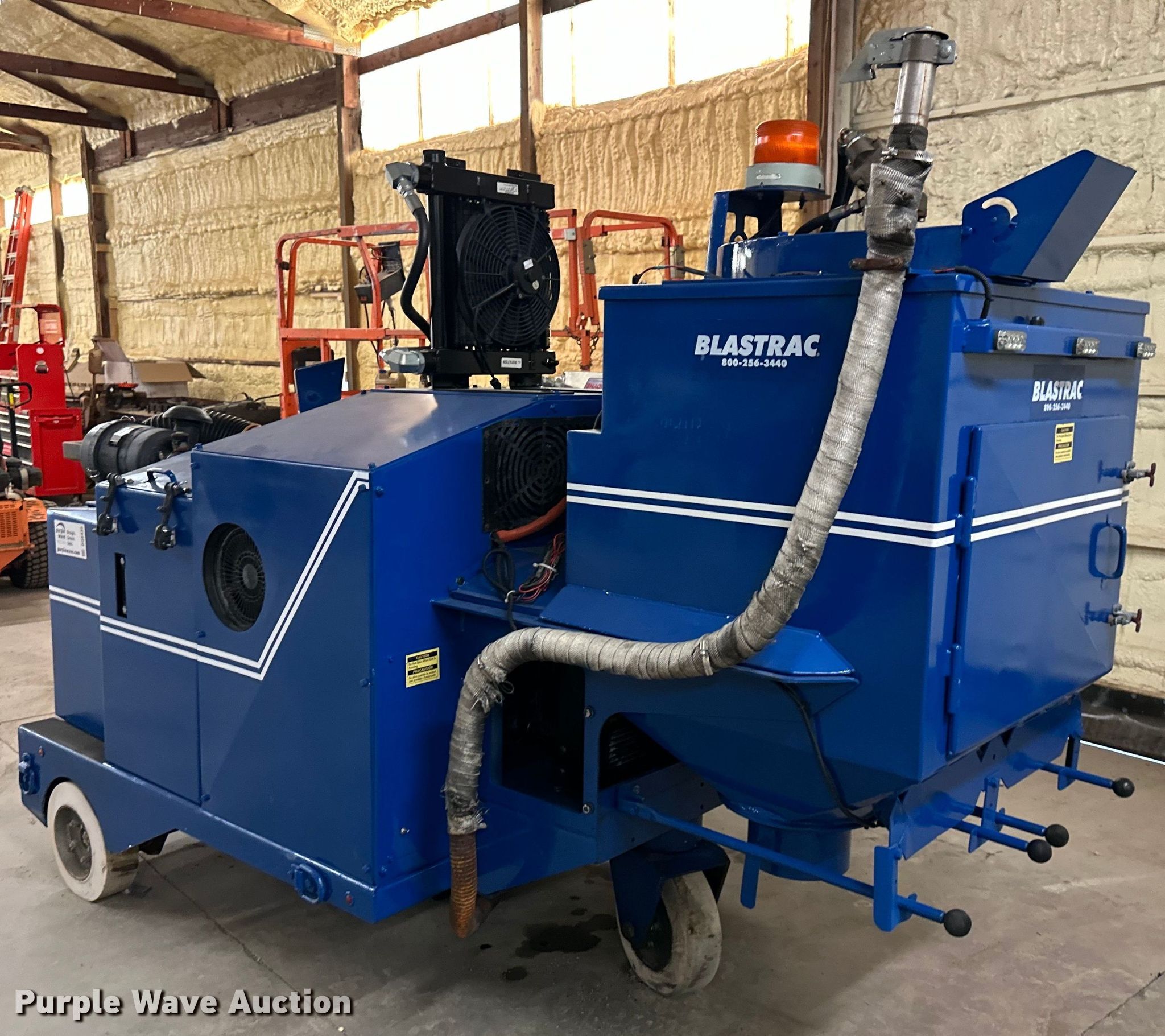 2008 Blastrac BMP-335A concrete shot blaster in Tonganoxie, KS | Item ...
