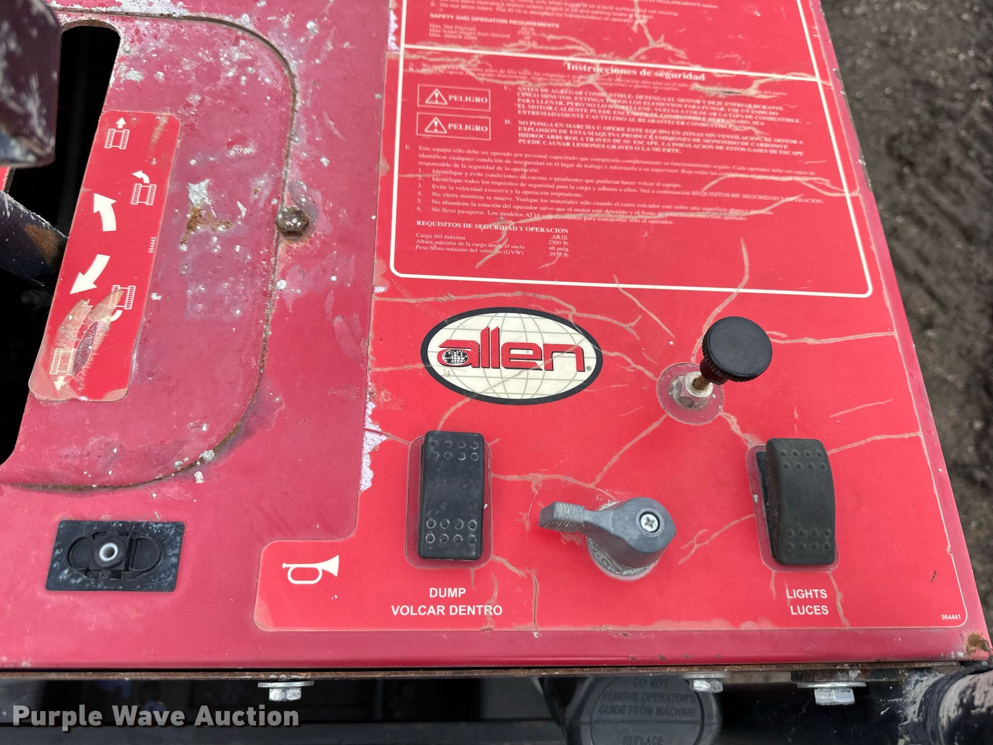 2015 Allen AT16 concrete buggy in Topeka, KS | Item DS6457 for sale ...