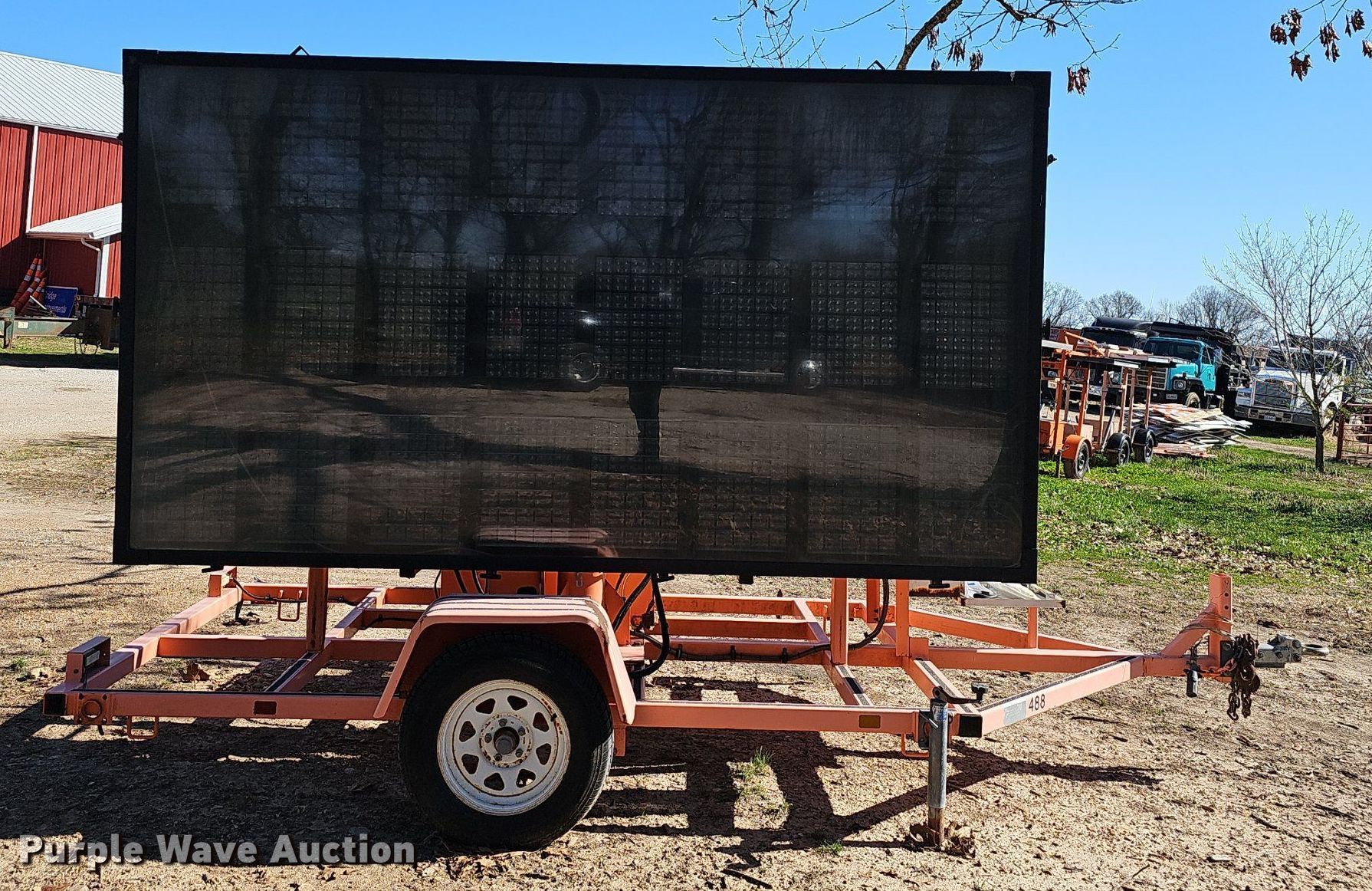2003 Wanco WTLMB-S-LL(A) message board trailer in Stella, MO | Item ...