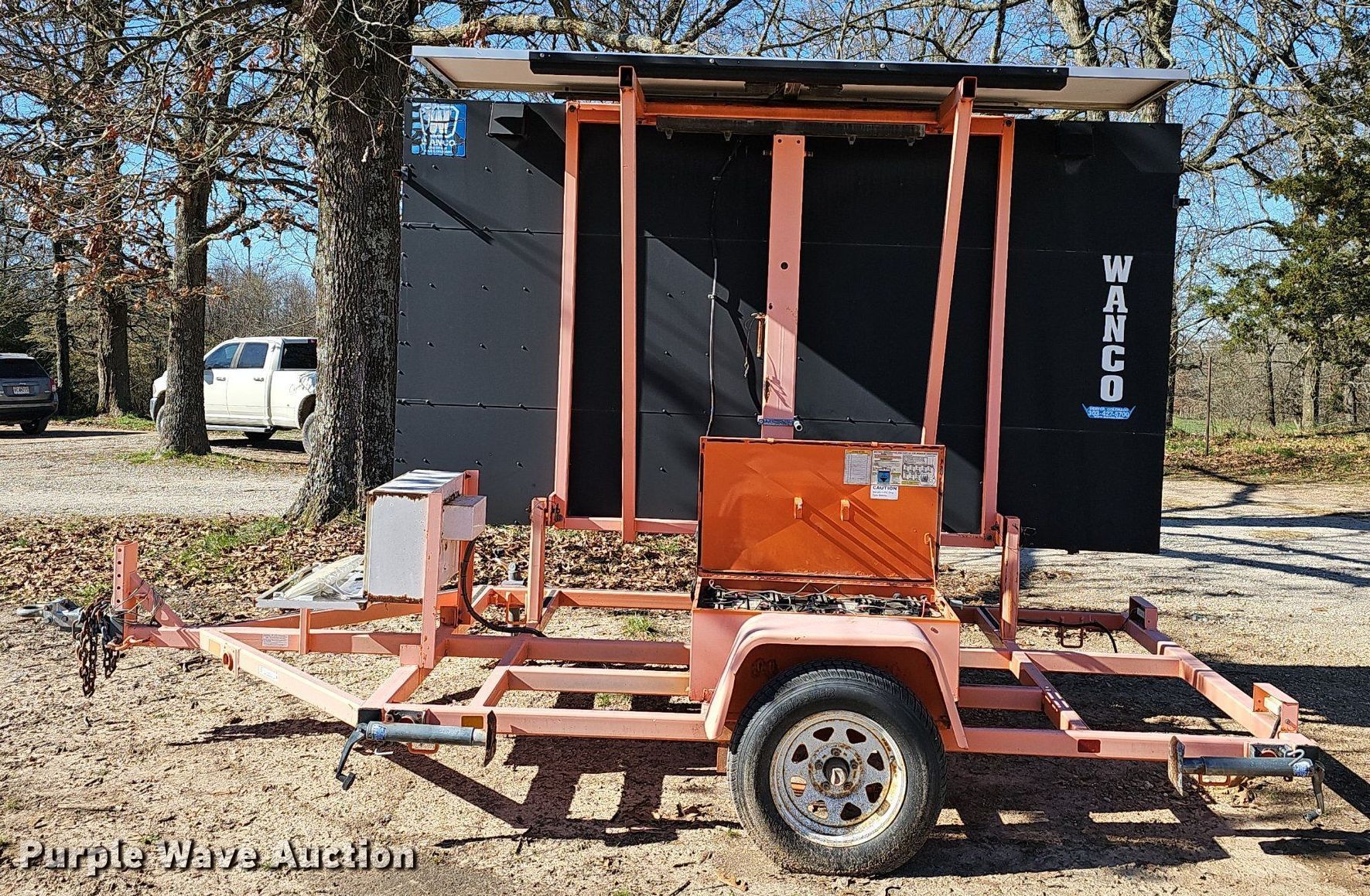 2003 Wanco WTLMB-S-LL(A) message board trailer in Stella, MO | Item ...