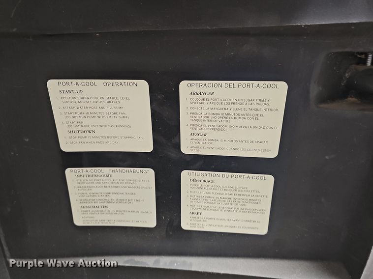 2000 Port-A-Cool 2000 evaporative cooler in Minneapolis, KS | Item ...