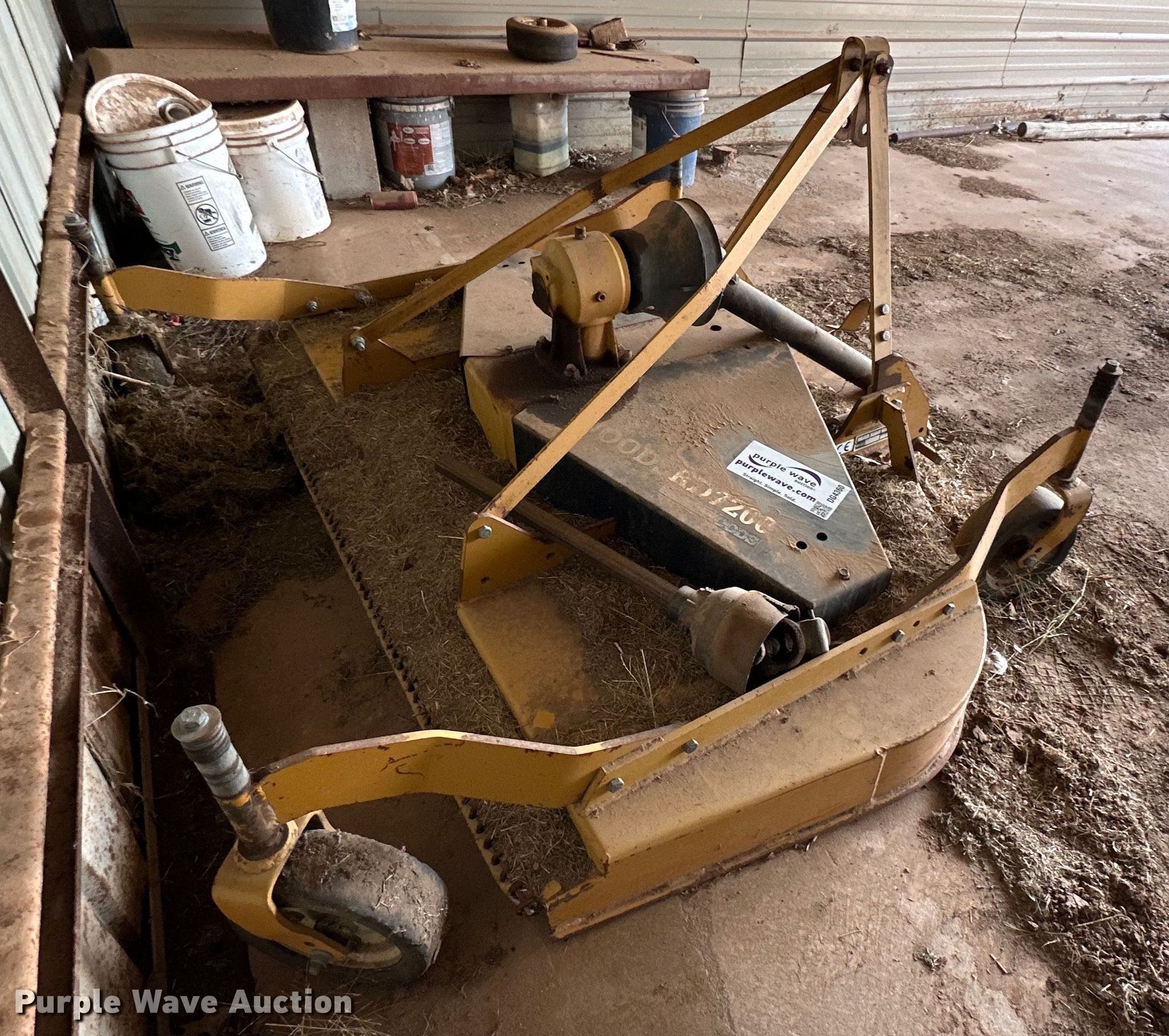 Woods RD720 rotary mower in Mangum, OK | Item DG4360 for sale | Purple Wave