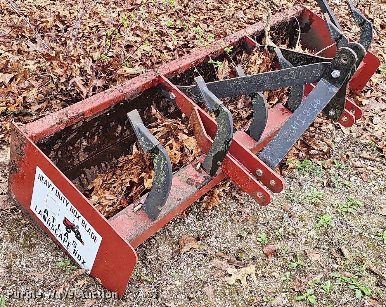 Atlas box blade in Garfield, AR | Item EJ6238 sold | Purple Wave