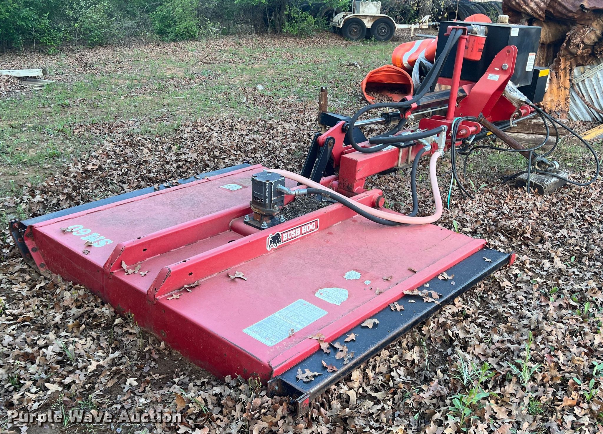 Bush Hog SM60 side boom rotary mower in Jacksboro, TX | Item JS9965 ...