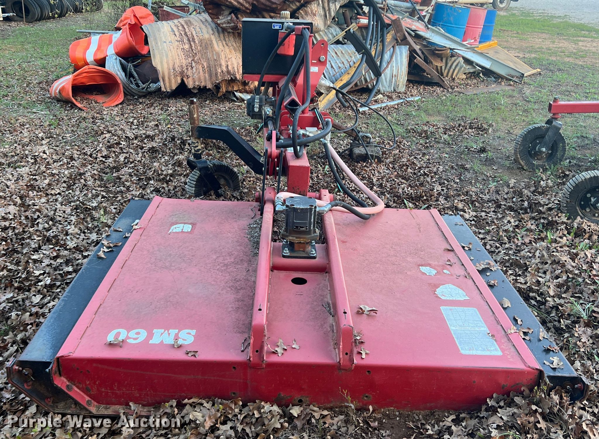Bush Hog SM60 side boom rotary mower in Jacksboro, TX | Item JS9965 ...