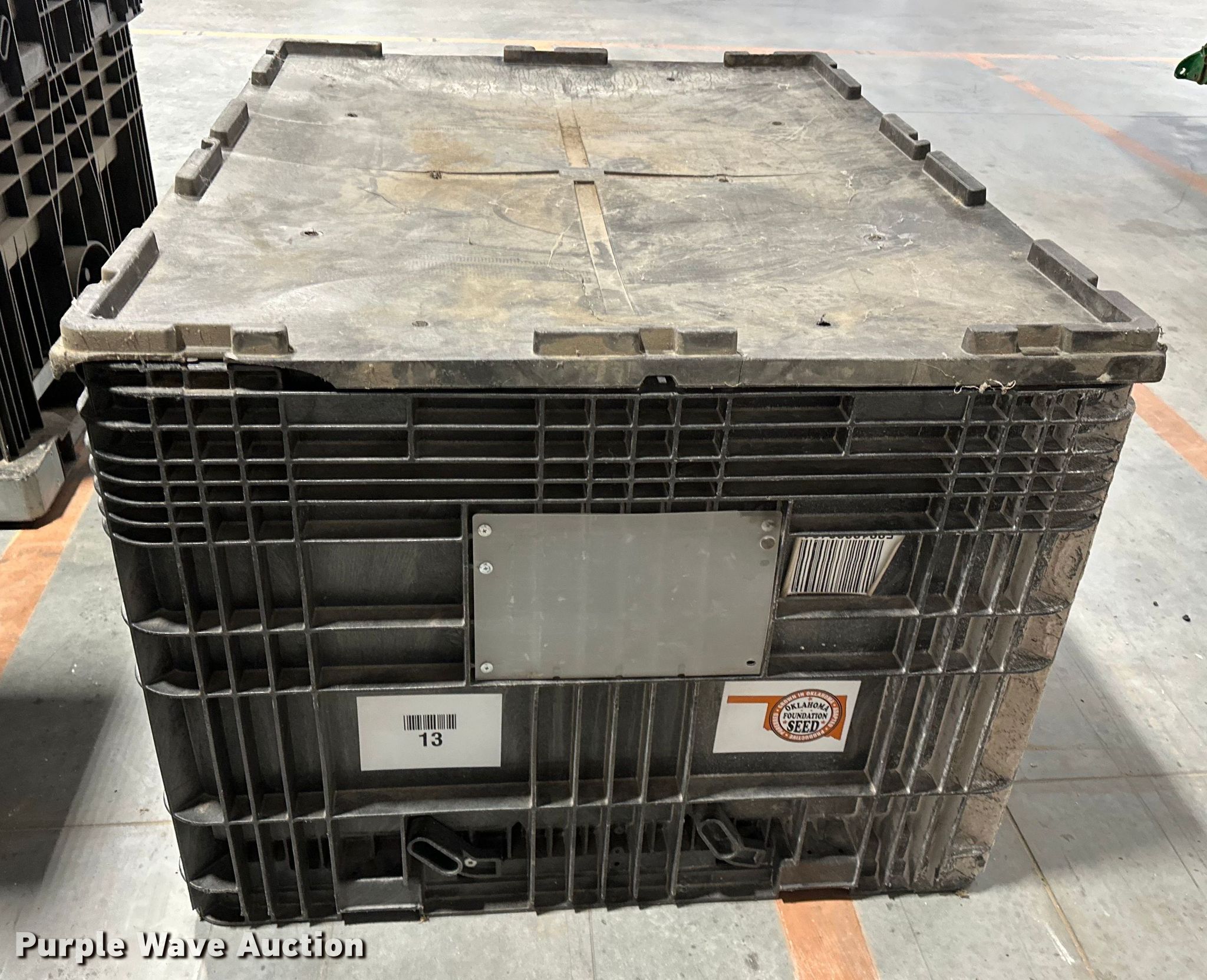 (4) Buckhorn CenterFlow bulk seed boxes in Stillwater, OK | Item OM9942 ...