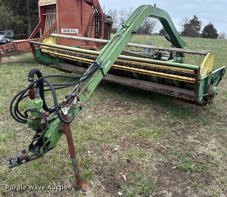 John Deere 1214 swather / windrower in Mayetta, KS | Item EH5376 for ...