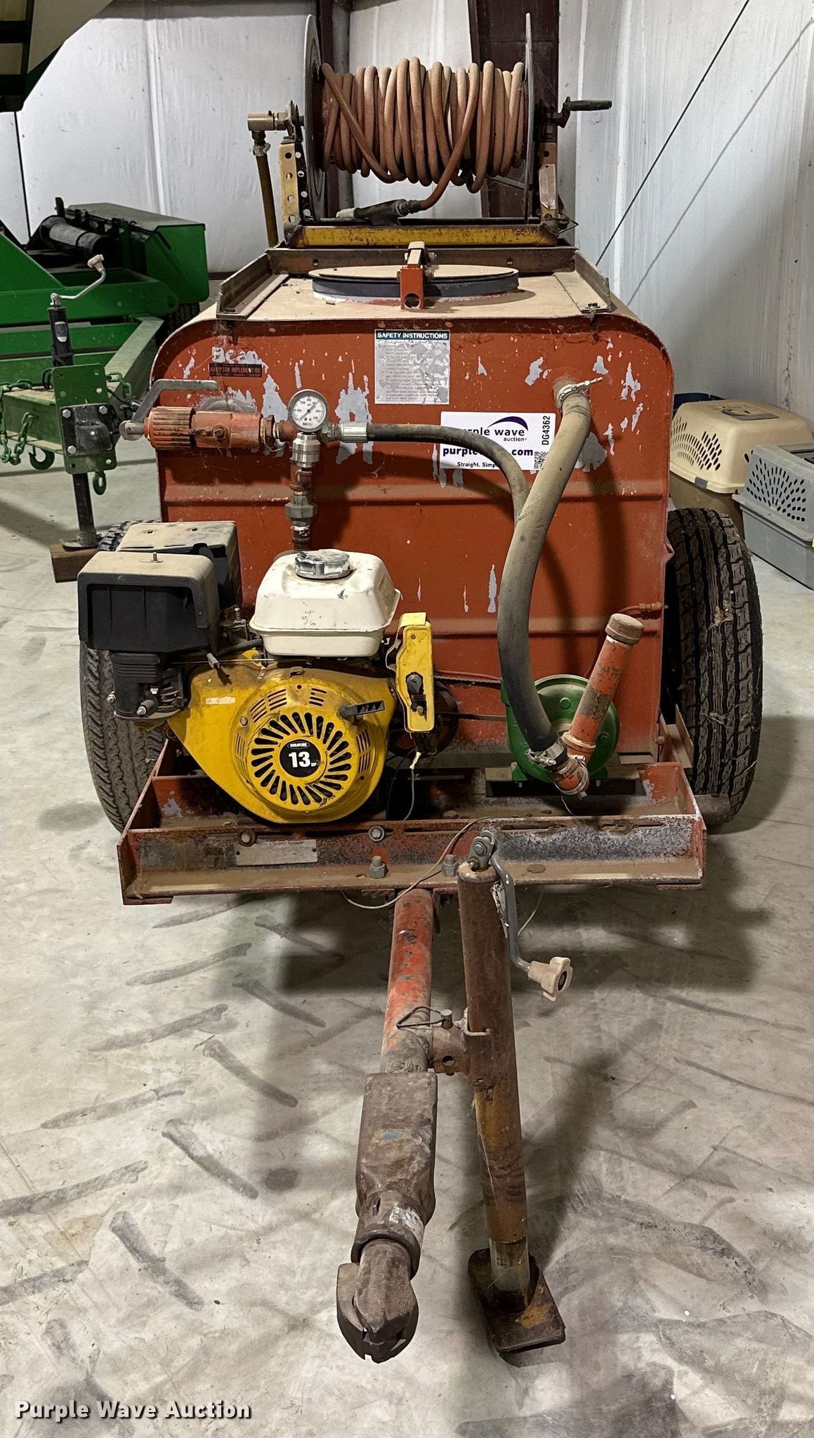 John Bean sprayer trailer in Spearman, TX | Item DG4362 for sale ...