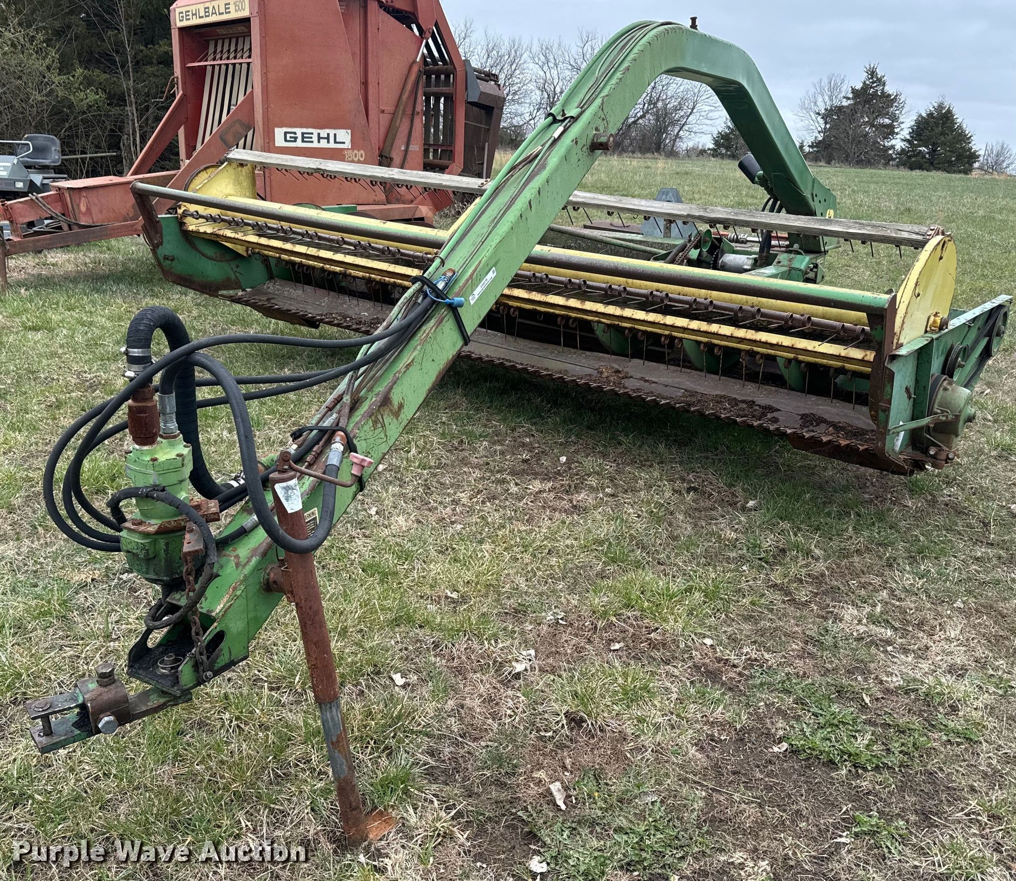 John Deere 1214 swather / windrower in Mayetta, KS | Item EH5376 for ...