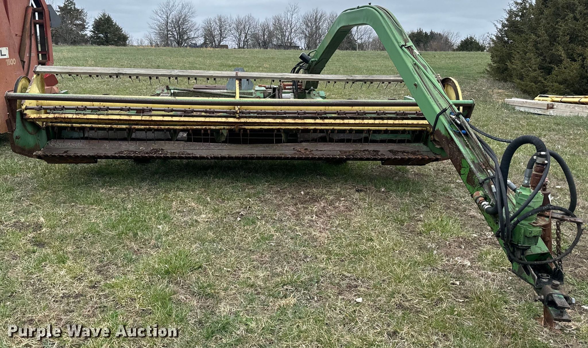 John Deere 1214 swather / windrower in Mayetta, KS | Item EH5376 for ...
