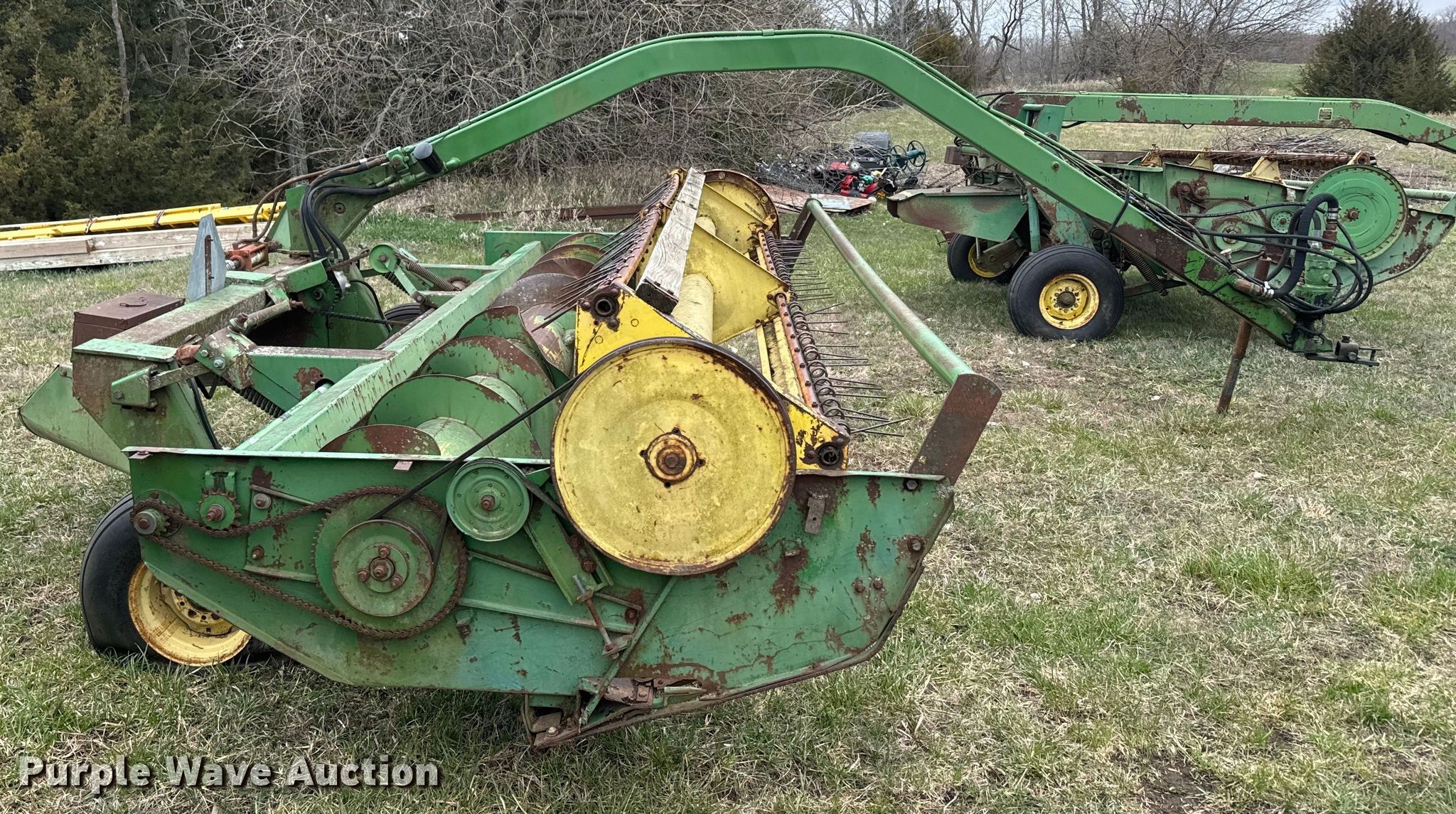 John Deere 1214 swather / windrower in Mayetta, KS | Item EH5376 for ...