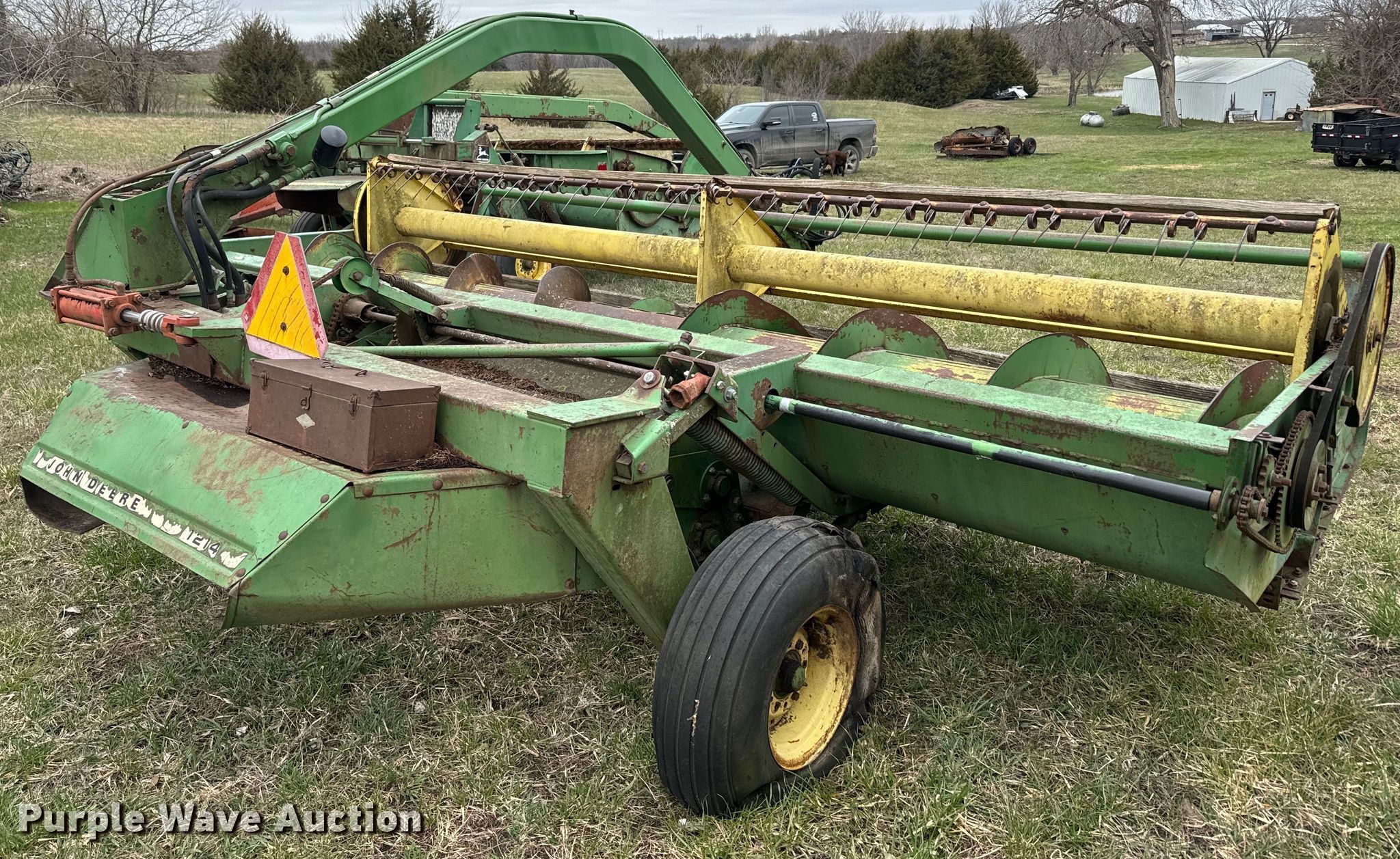 John Deere 1214 swather / windrower in Mayetta, KS | Item EH5376 for ...