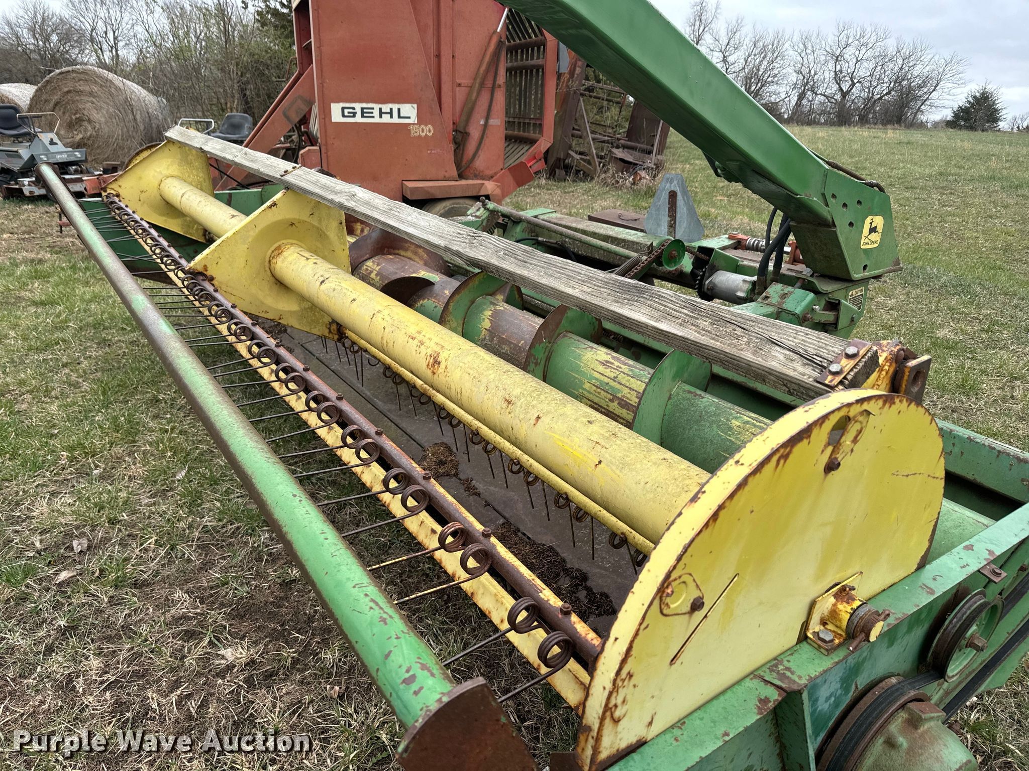 John Deere 1214 swather / windrower in Mayetta, KS | Item EH5376 for ...