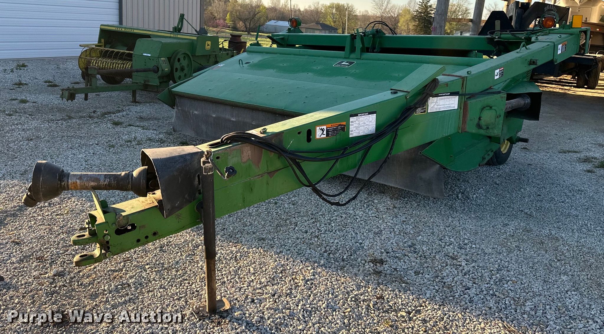 John Deere 930 MoCo Impeller disc mower in Basehor, KS | Item OF9368 sold | Purple Wave