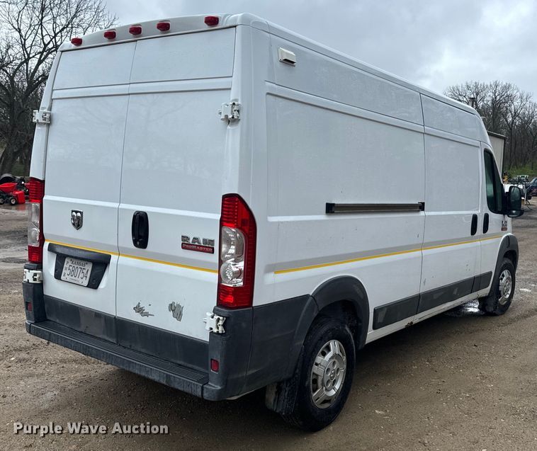 2014 Dodge Ram 3500 ProMaster van in Lecompton, KS | Item EH5391 for ...