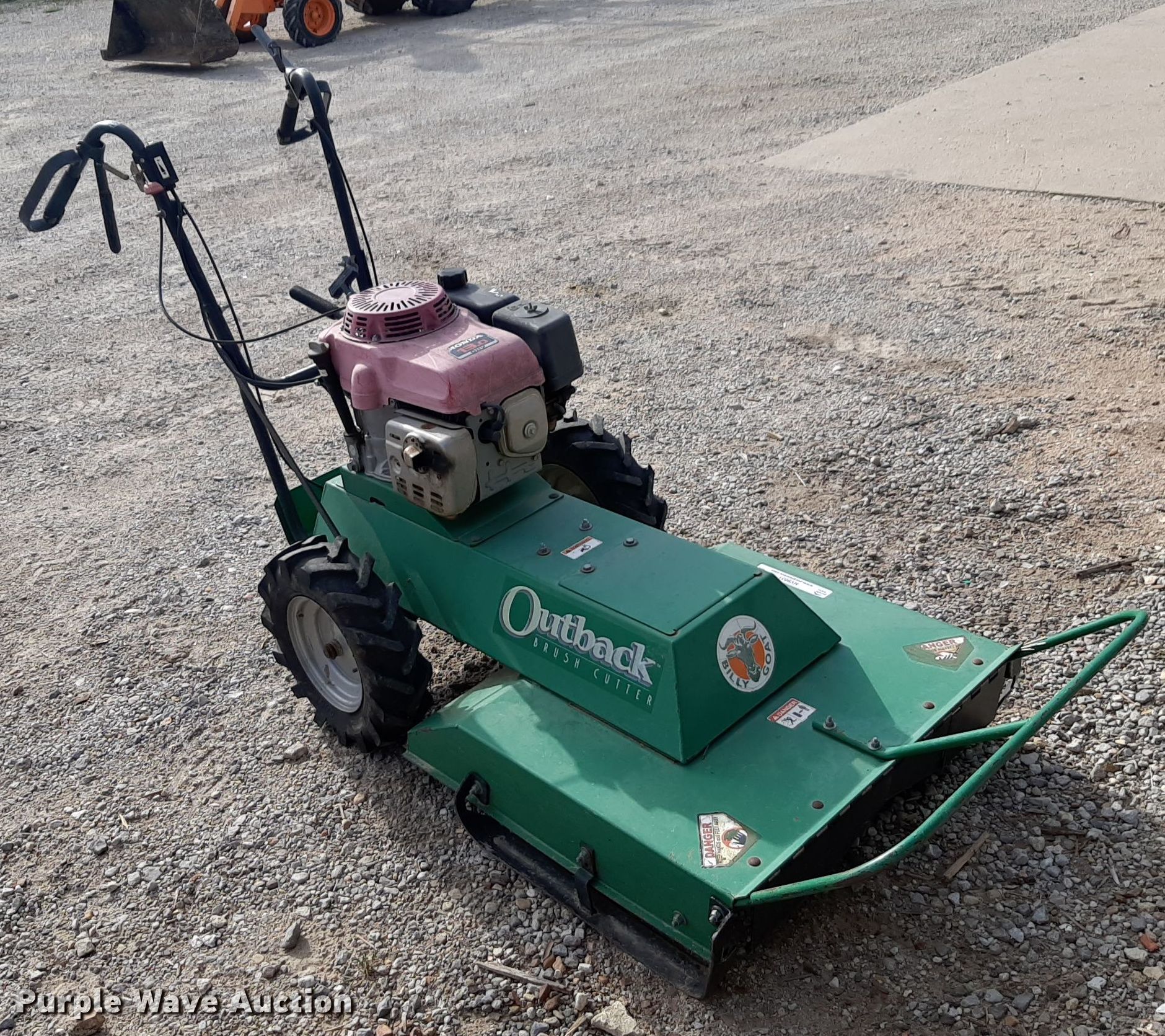 Billy Goat Outback brush mower in Valley Center, KS | Item NV9031 sold ...