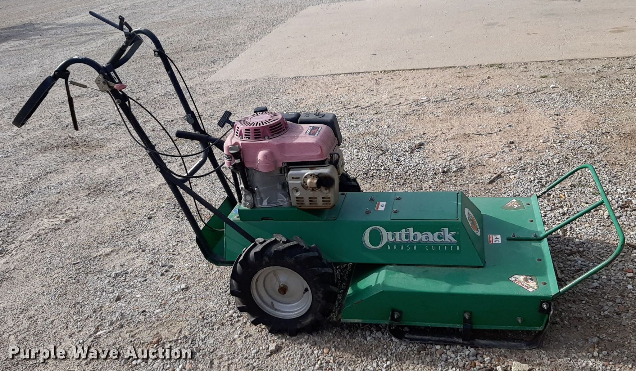 Billy Goat Outback brush mower in Valley Center, KS | Item NV9031 sold ...
