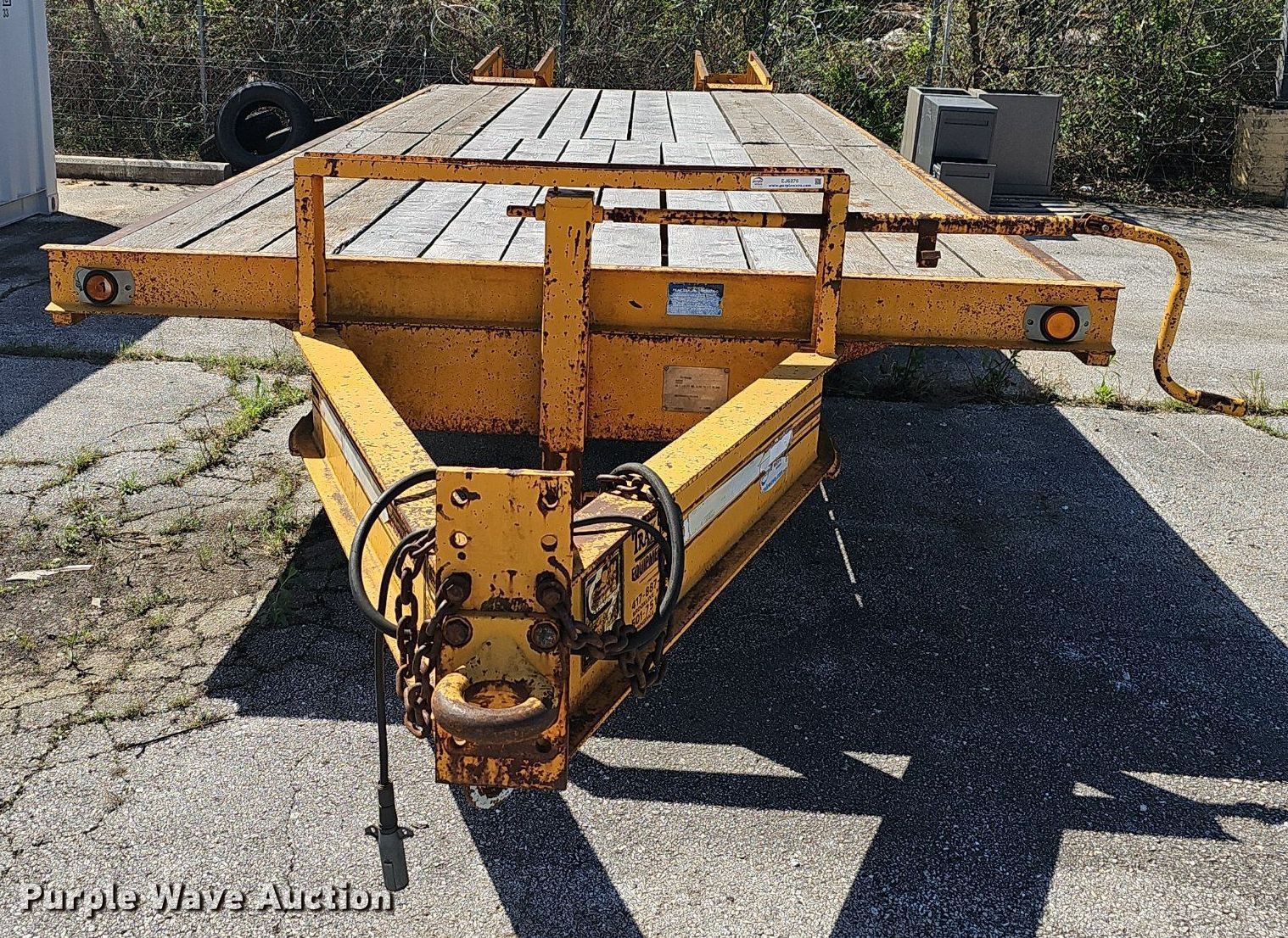 1995 Ceez CZ20KT equipment trailer in Springfield, MO | Item EJ6276 for ...