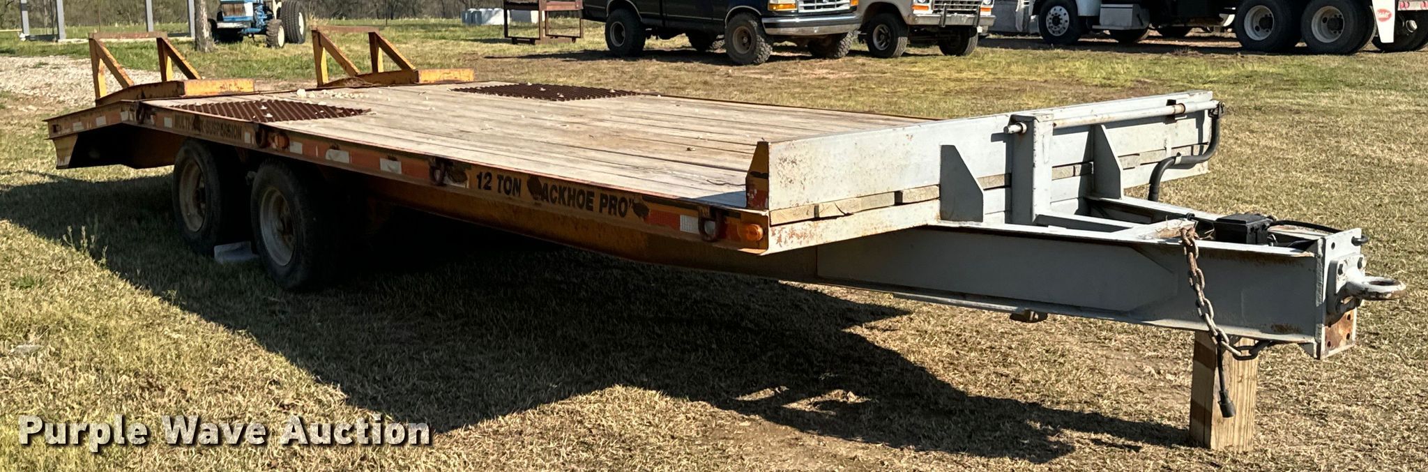 2002 Econoline Backhoe Pro equipment trailer in Vinita, OK | Item ...