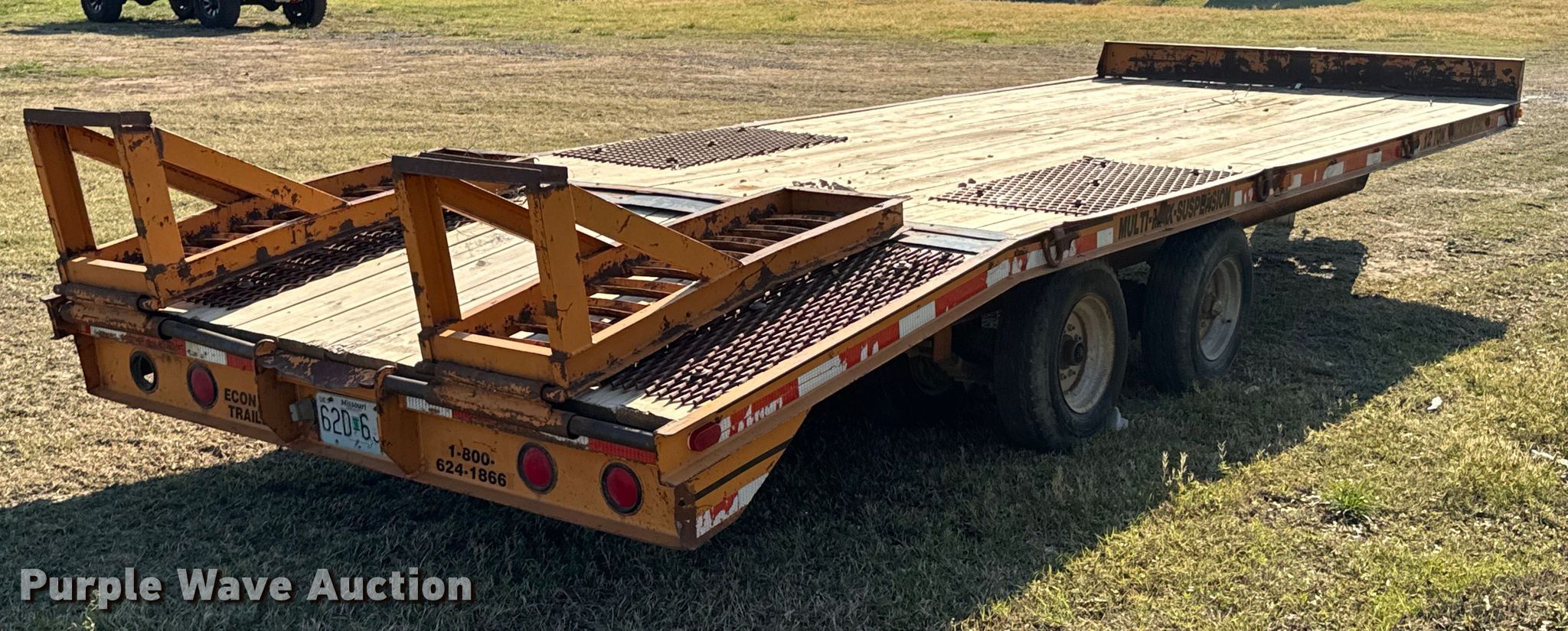 2002 Econoline Backhoe Pro equipment trailer in Vinita, OK | Item ...