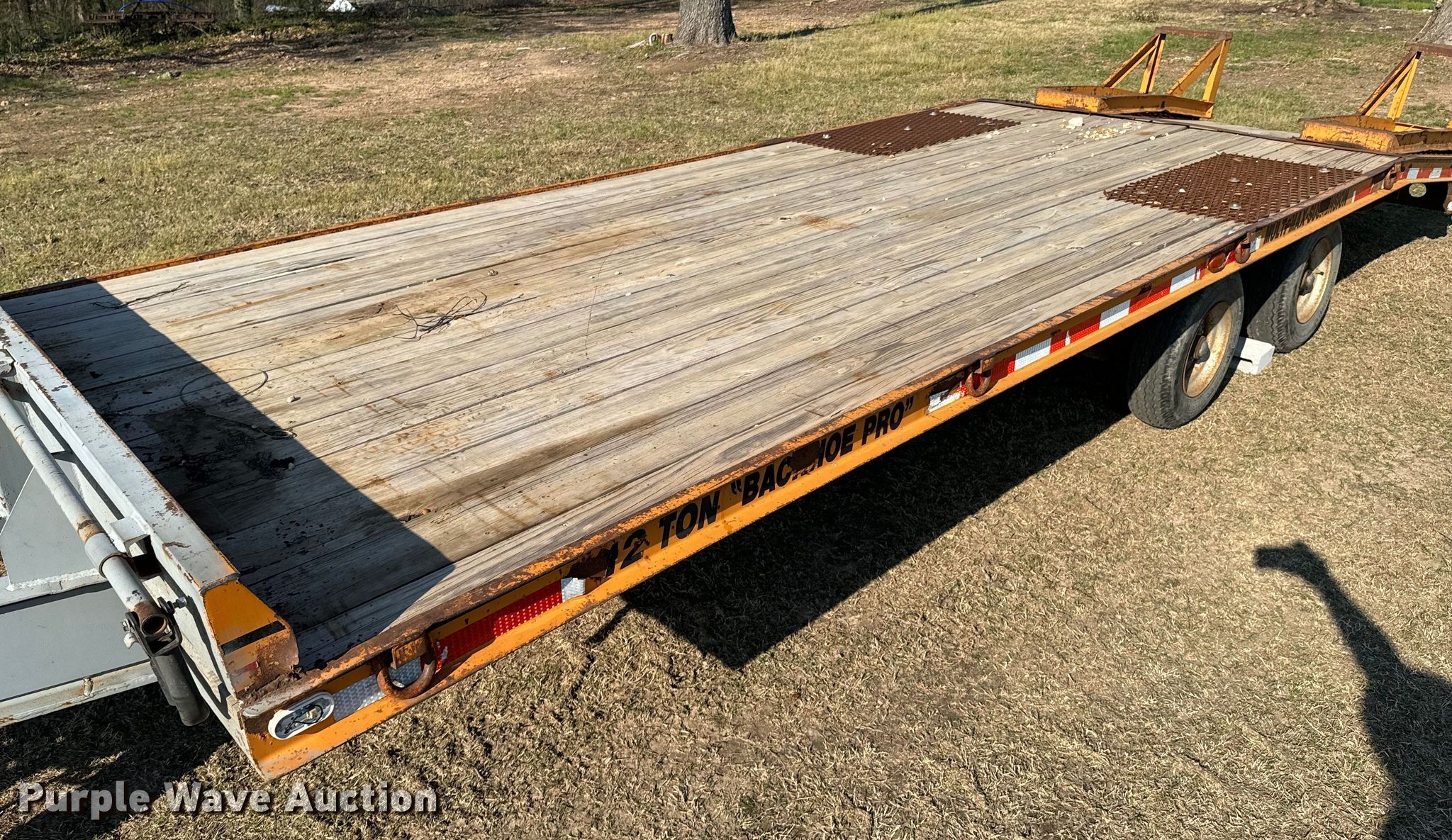 2002 Econoline Backhoe Pro equipment trailer in Vinita, OK | Item ...
