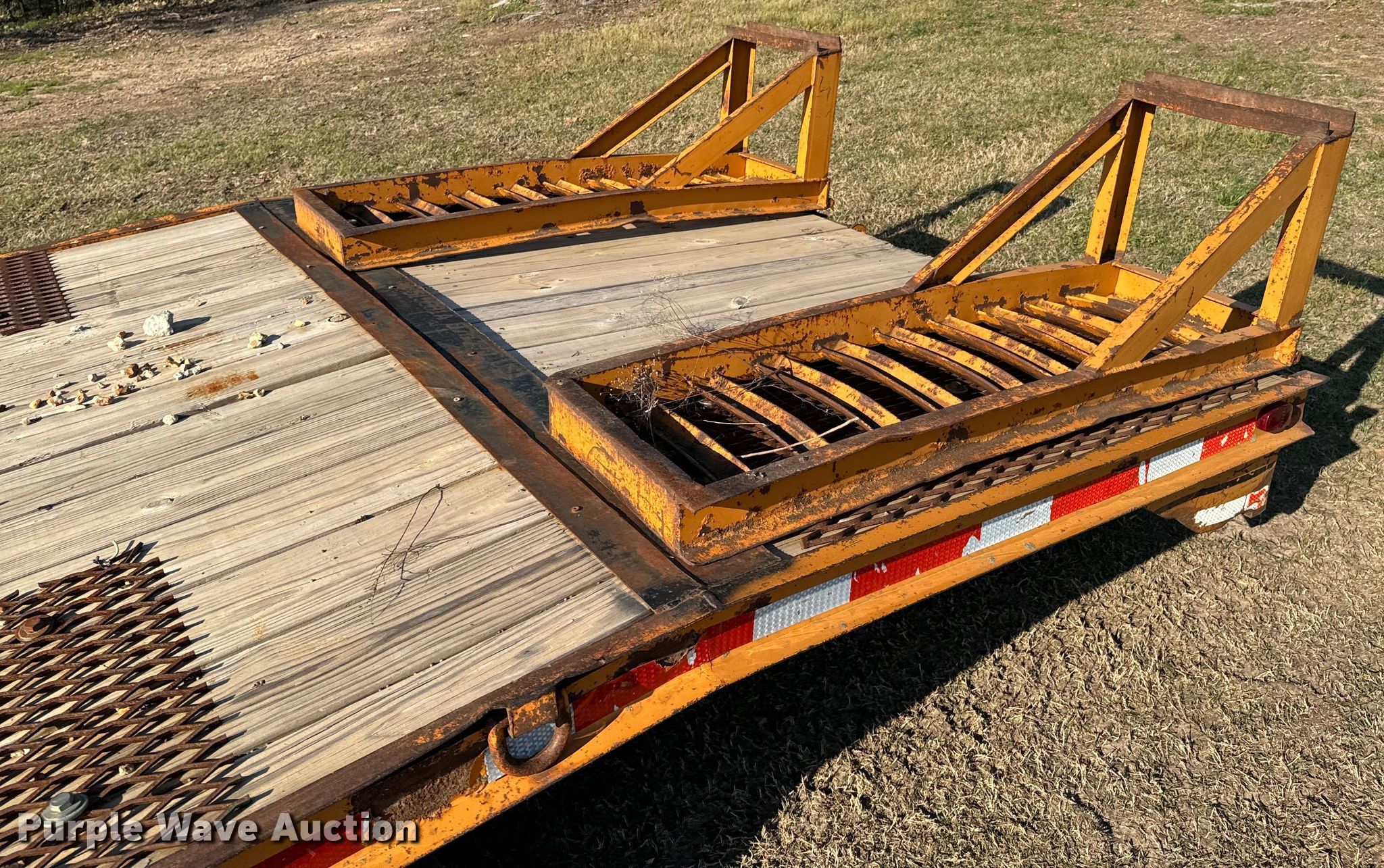 2002 Econoline Backhoe Pro equipment trailer in Vinita, OK | Item ...