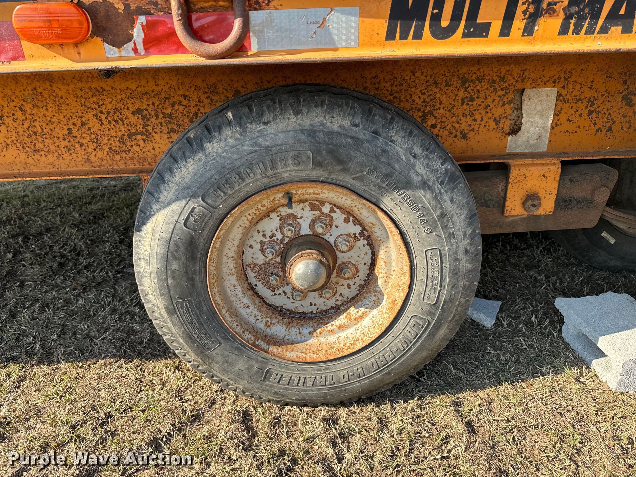 2002 Econoline Backhoe Pro equipment trailer in Vinita, OK | Item ...