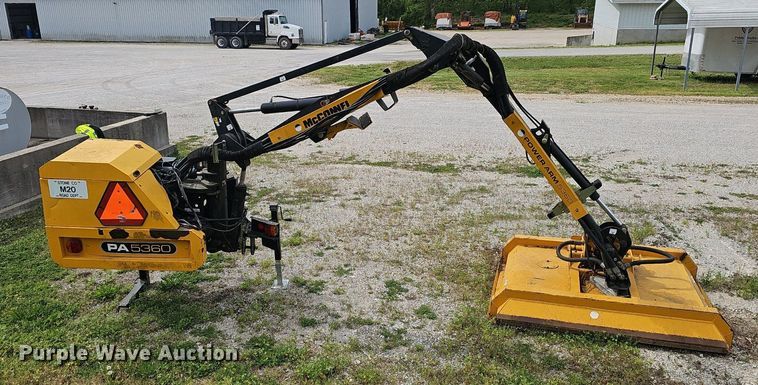 2012 McConnel PA5360 side boom rotary mower in Galena, MO | Item EJ6336 ...