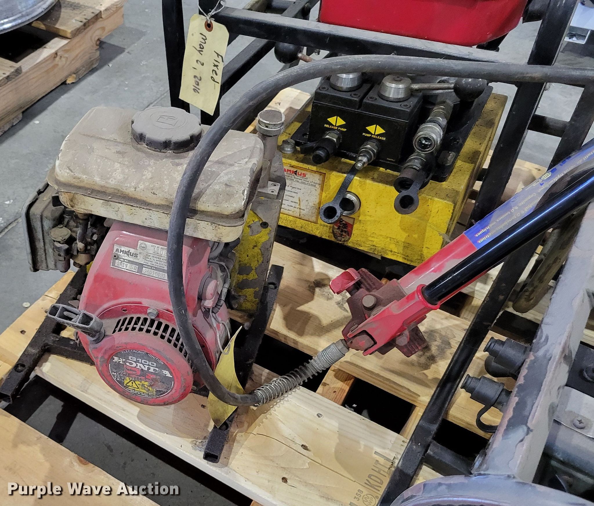 (5) Amkus hydraulic power units in Independence, MO | Item DP1385 sold ...