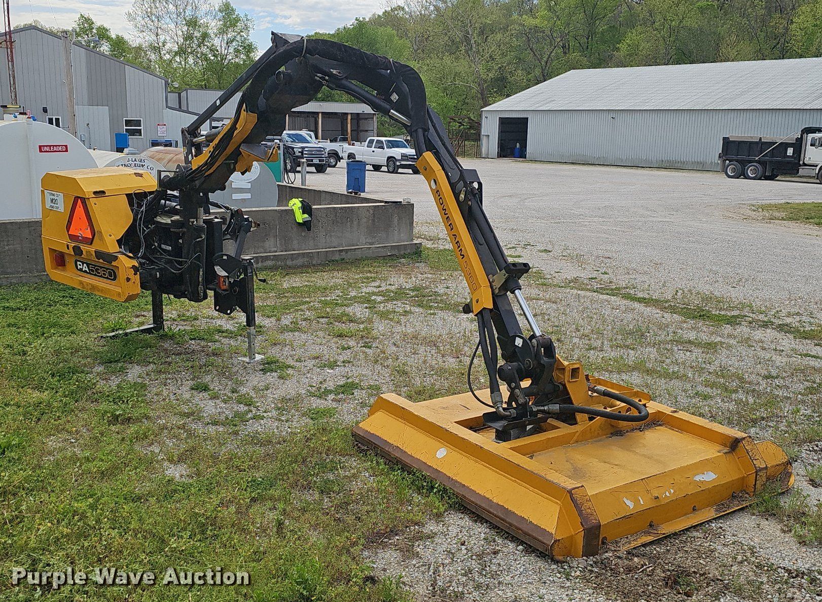 2012 McConnel PA5360 side boom rotary mower in Galena, MO | Item EJ6336 ...