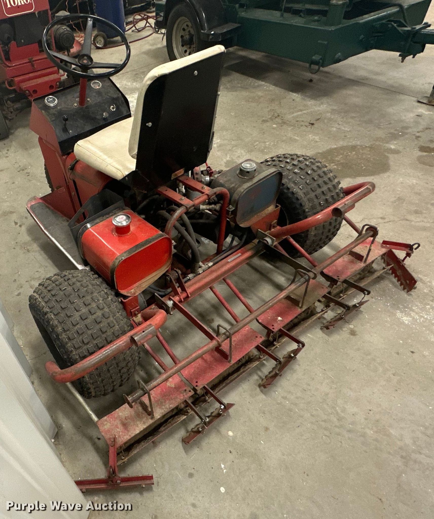 1974 Toro bunker rake in Russell, KS | Item OE9096 sold | Purple Wave