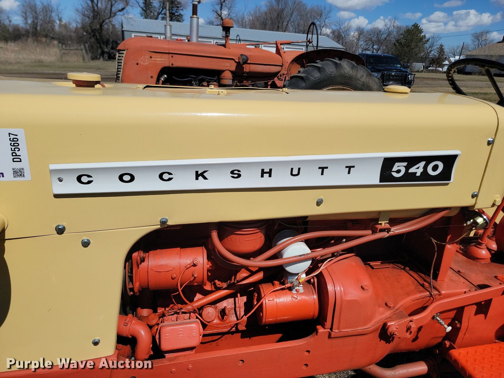 Cockshutt 540 tractor in Hosmer, SD | Item DP5667 for sale | Purple Wave