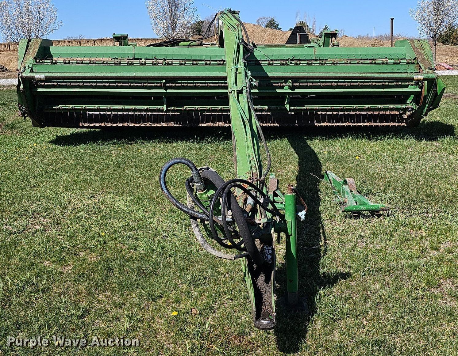1991 John Deere 1600 swather / windrower in Denton, NE | Item DQ8698 ...