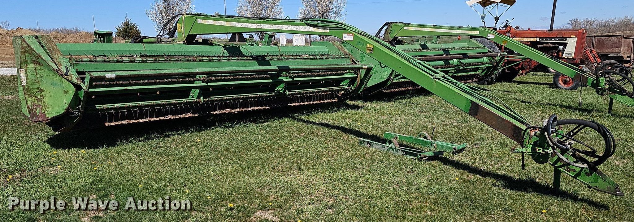 1991 John Deere 1600 swather / windrower in Denton, NE | Item DQ8698 ...