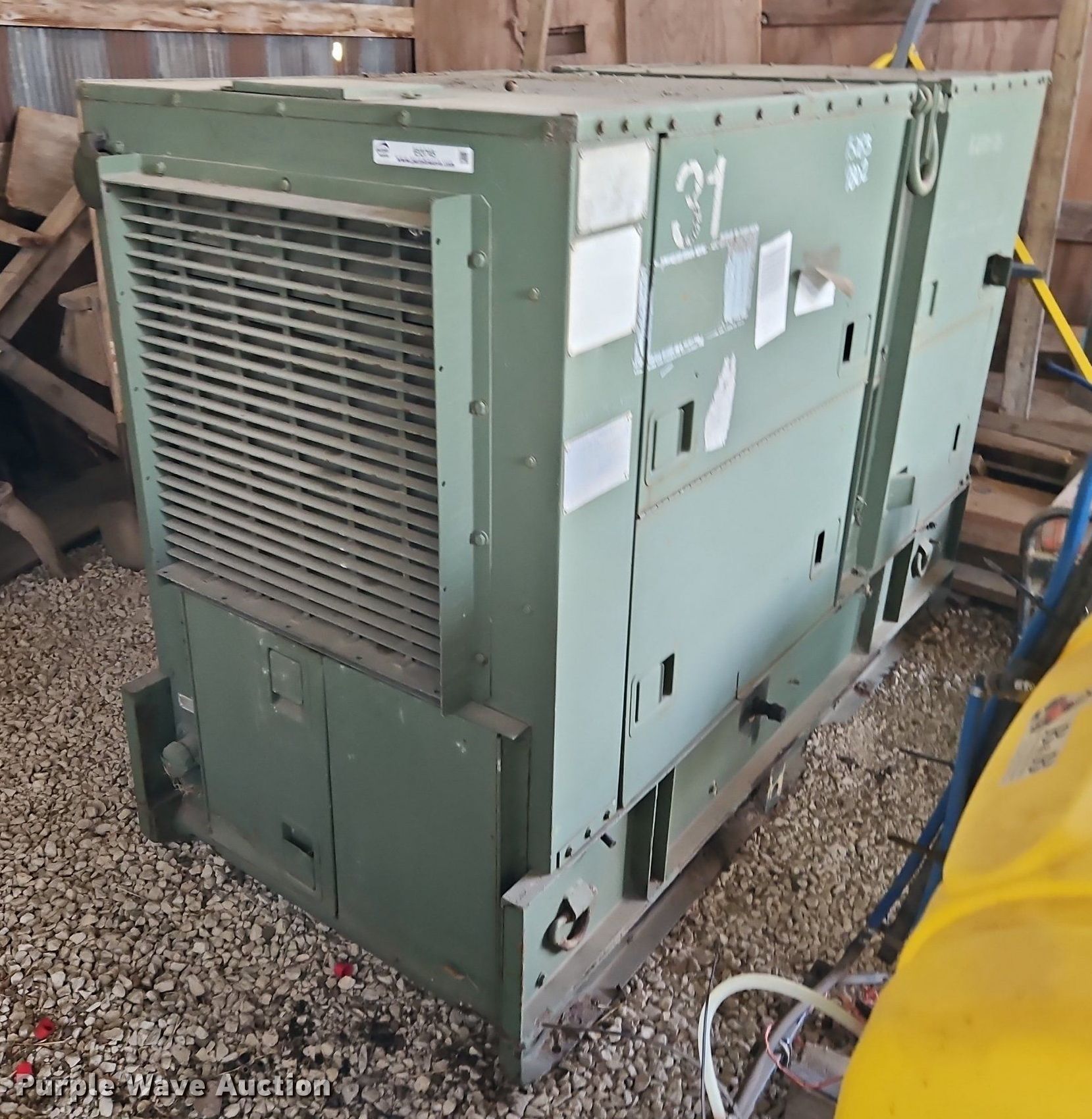1986 John R. Hollingsworth Co. MEP-005A generator in Fort Scott, KS ...