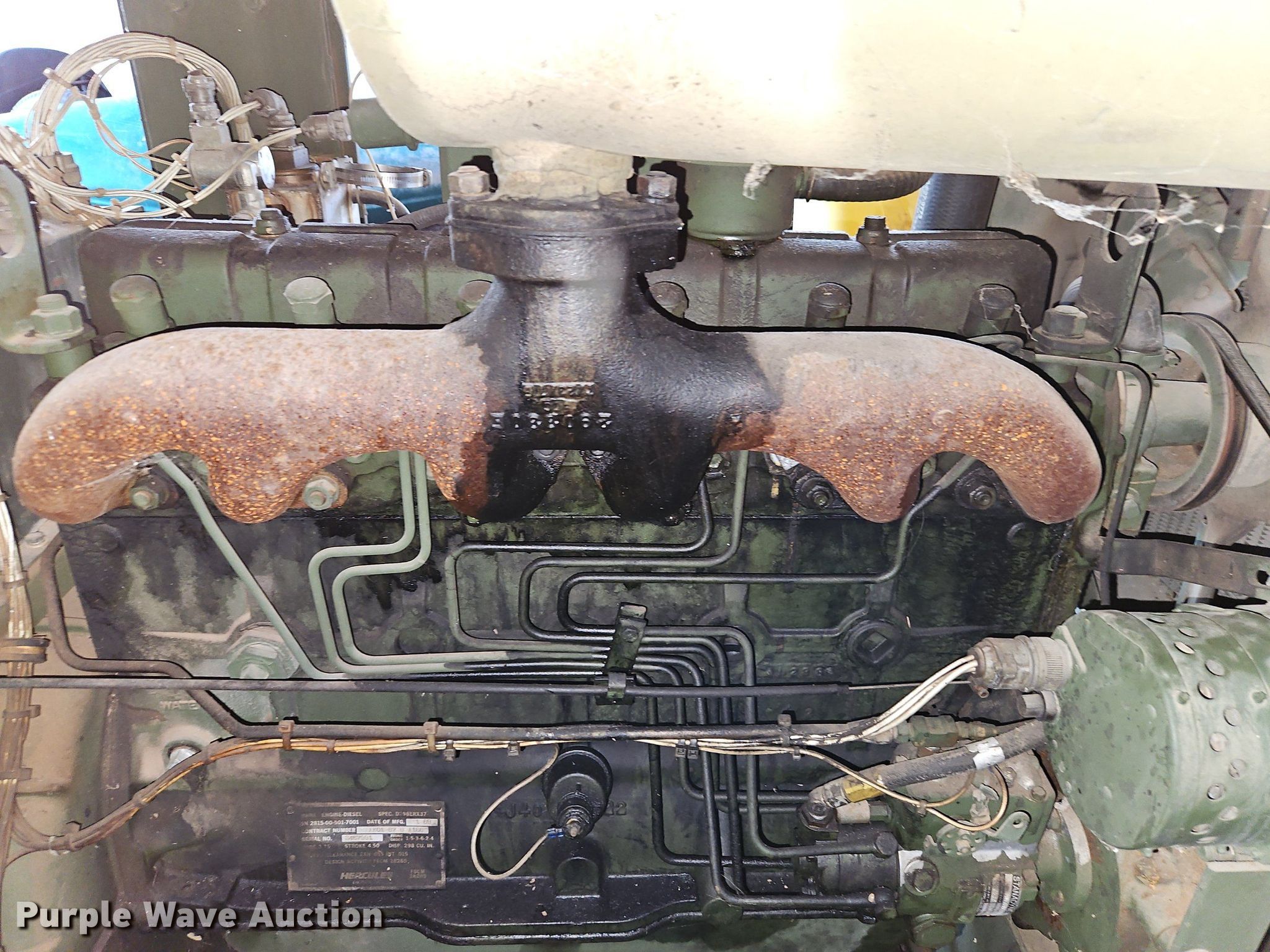 1986 John R. Hollingsworth Co. MEP-005A generator in Fort Scott, KS ...