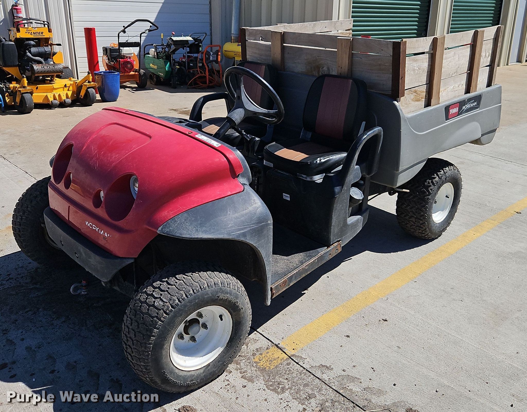 Toro Workman utility vehicle in Stilwell, KS | Item EI3772 sold ...