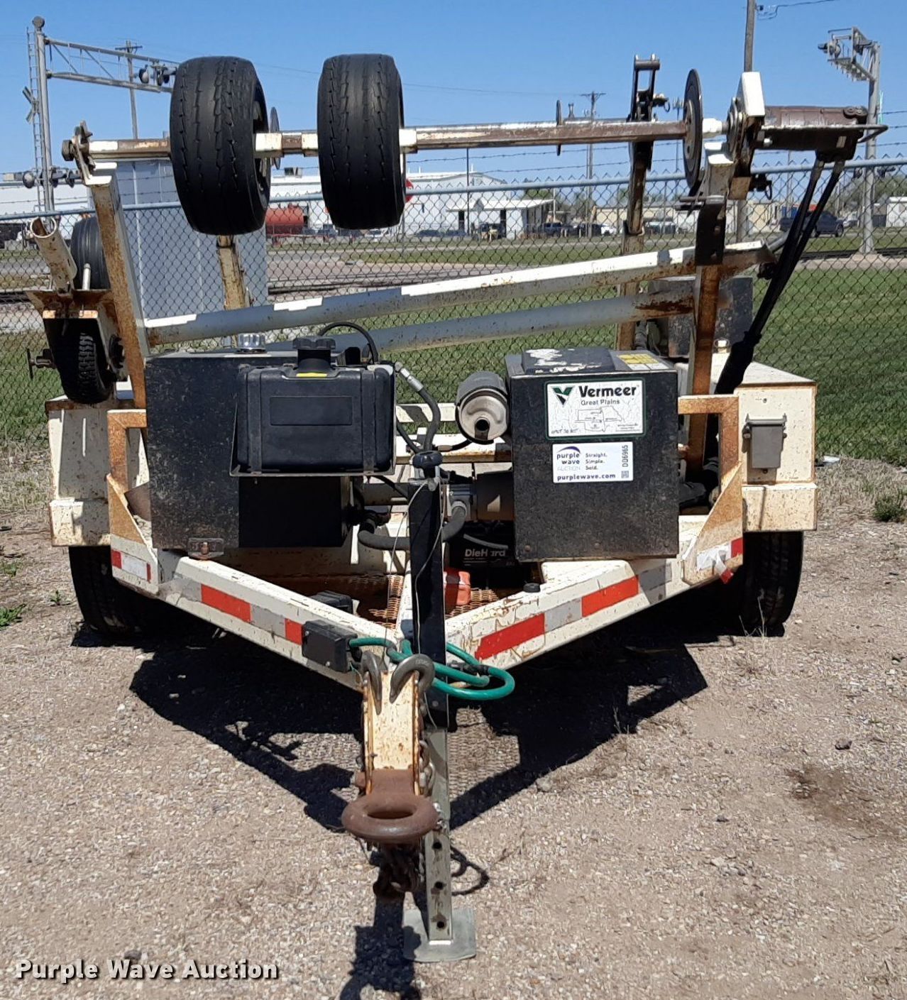 2012 Larson 7500 reel trailer in Wichita, KS | Item DQ6965 sold ...