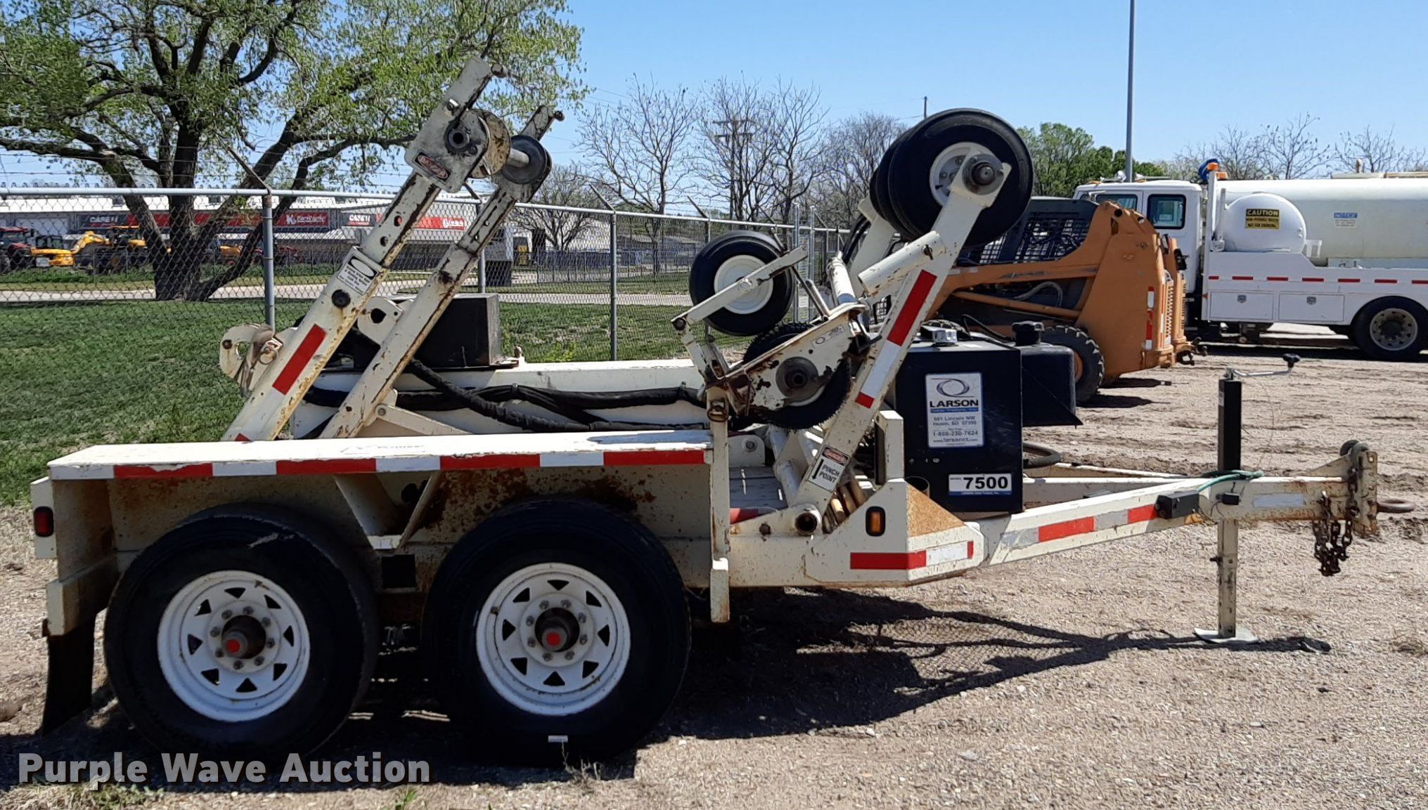 2012 Larson 7500 reel trailer in Wichita, KS | Item DQ6965 sold ...