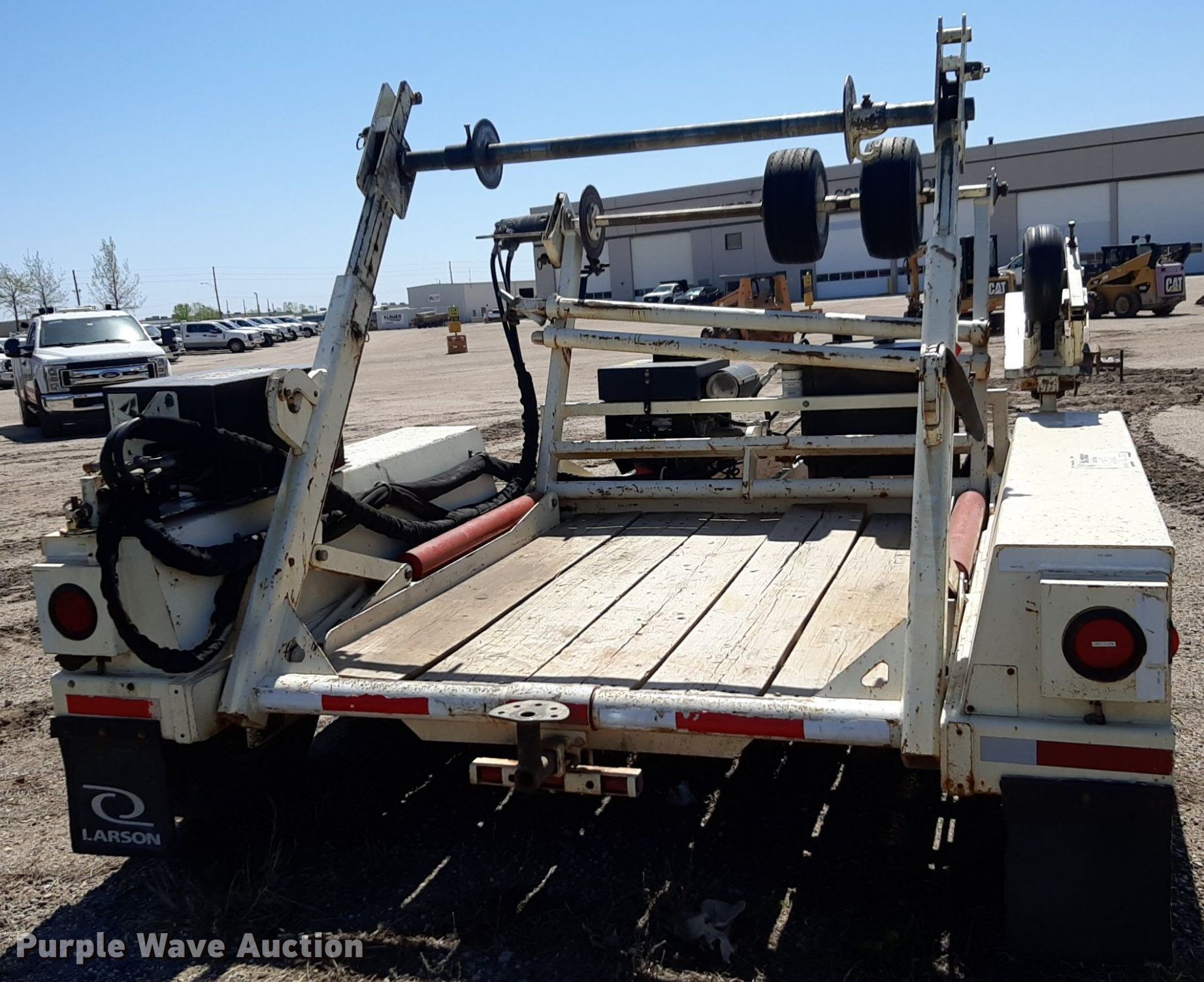 2012 Larson 7500 reel trailer in Wichita, KS | Item DQ6965 sold ...