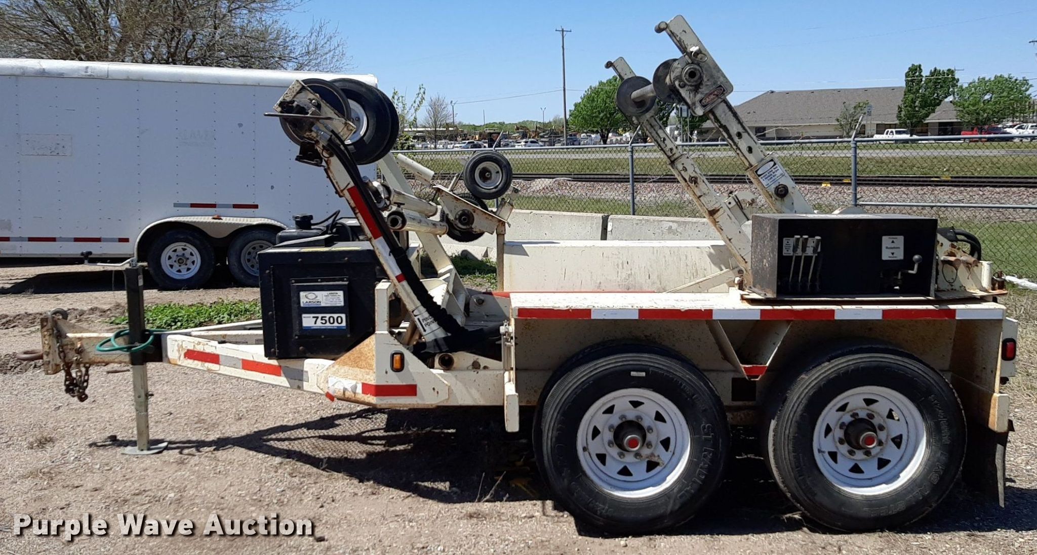 2012 Larson 7500 reel trailer in Wichita, KS | Item DQ6965 sold ...