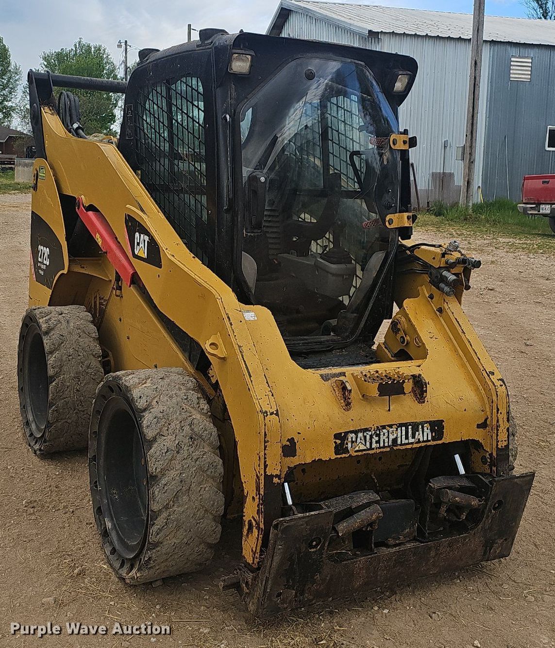 2011 Caterpillar 272C skid steer loader in Clever, MO | Item EJ6332 for ...